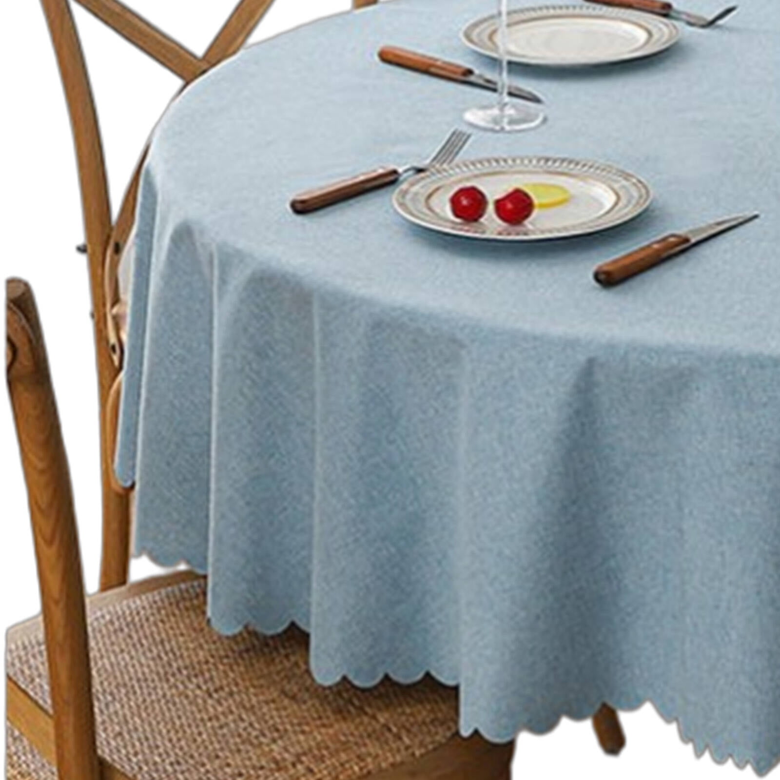 AUQ Table Cloth Premium Round Tablecloth for Festive Occasions ...