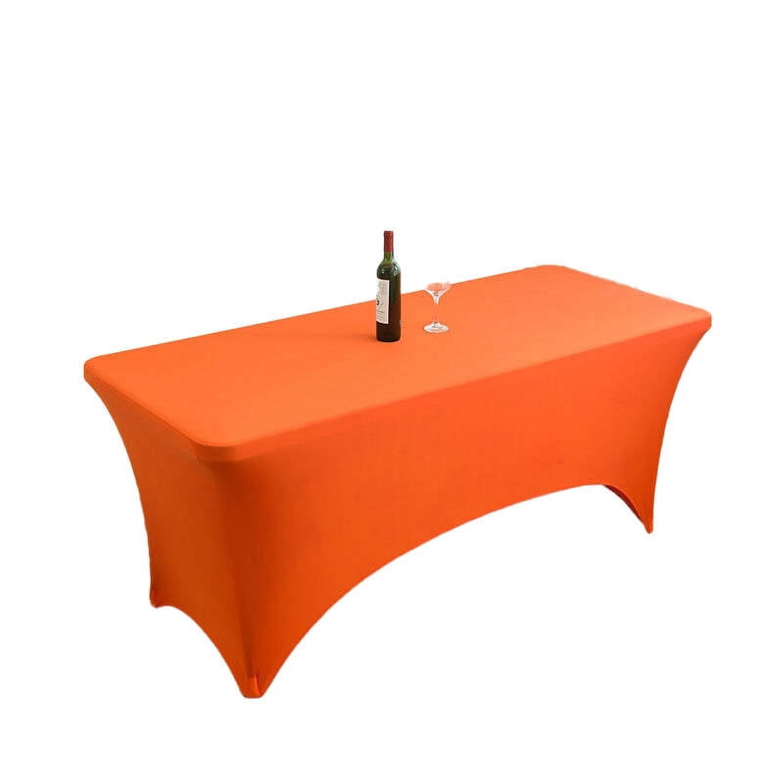 AUQ Table Cloth Flexible Elastic Table Cover,Waterproof Rectangle ...