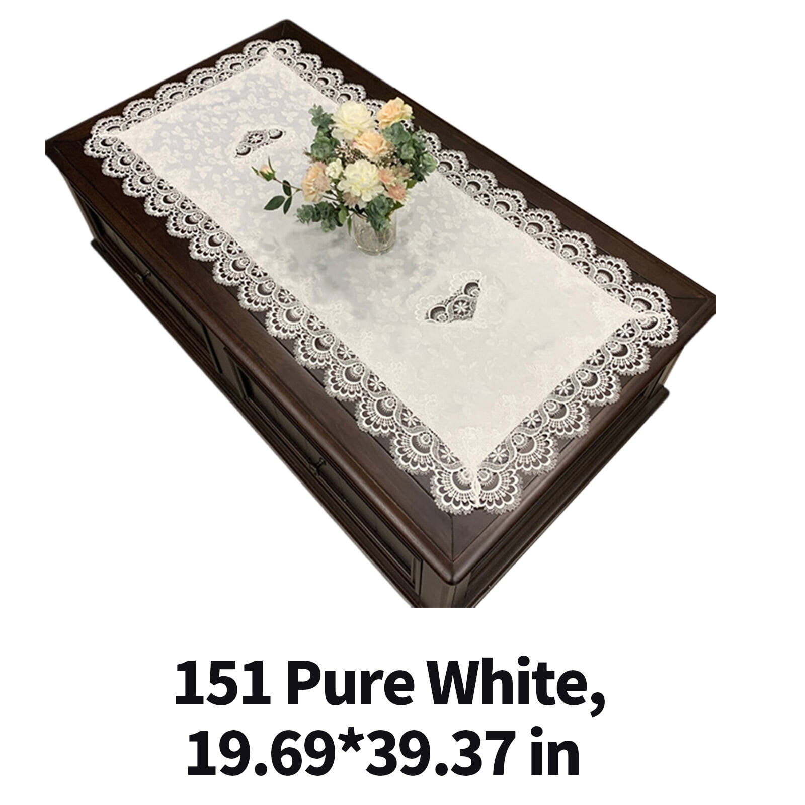 AUQ Table Cloth Graceful Lace Tablecloth for Parties,Sophisticated ...