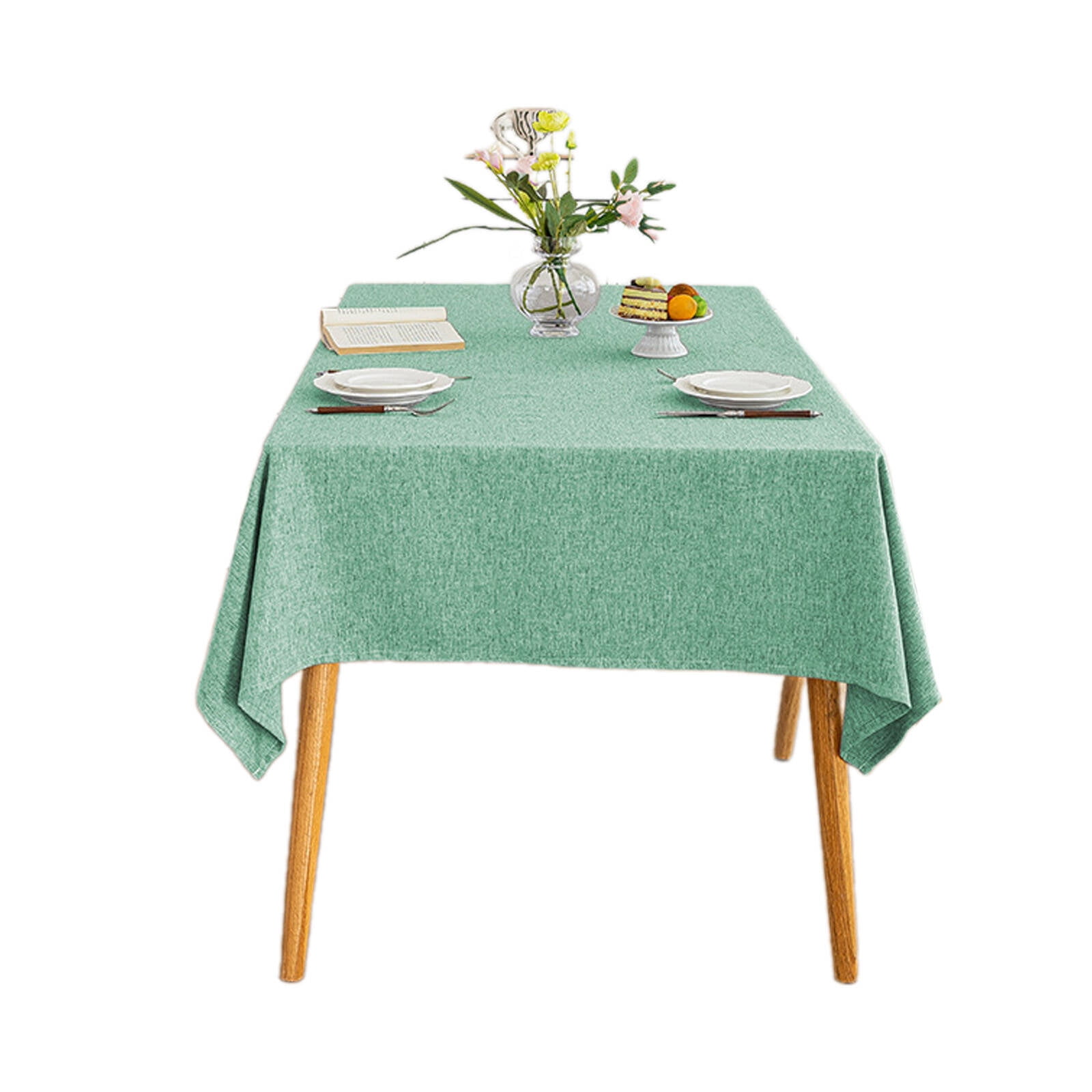 AUQ Table Cloth,Modern Minimalist Design Table Covers,Cotton-Linen ...