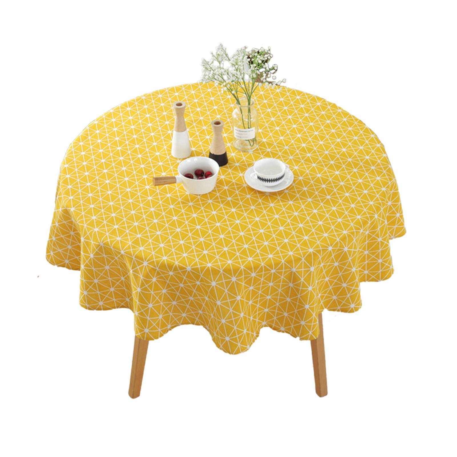 AUQ Table Cloth Soft Comfortable Tablecloth for Kitchens,Versatile ...
