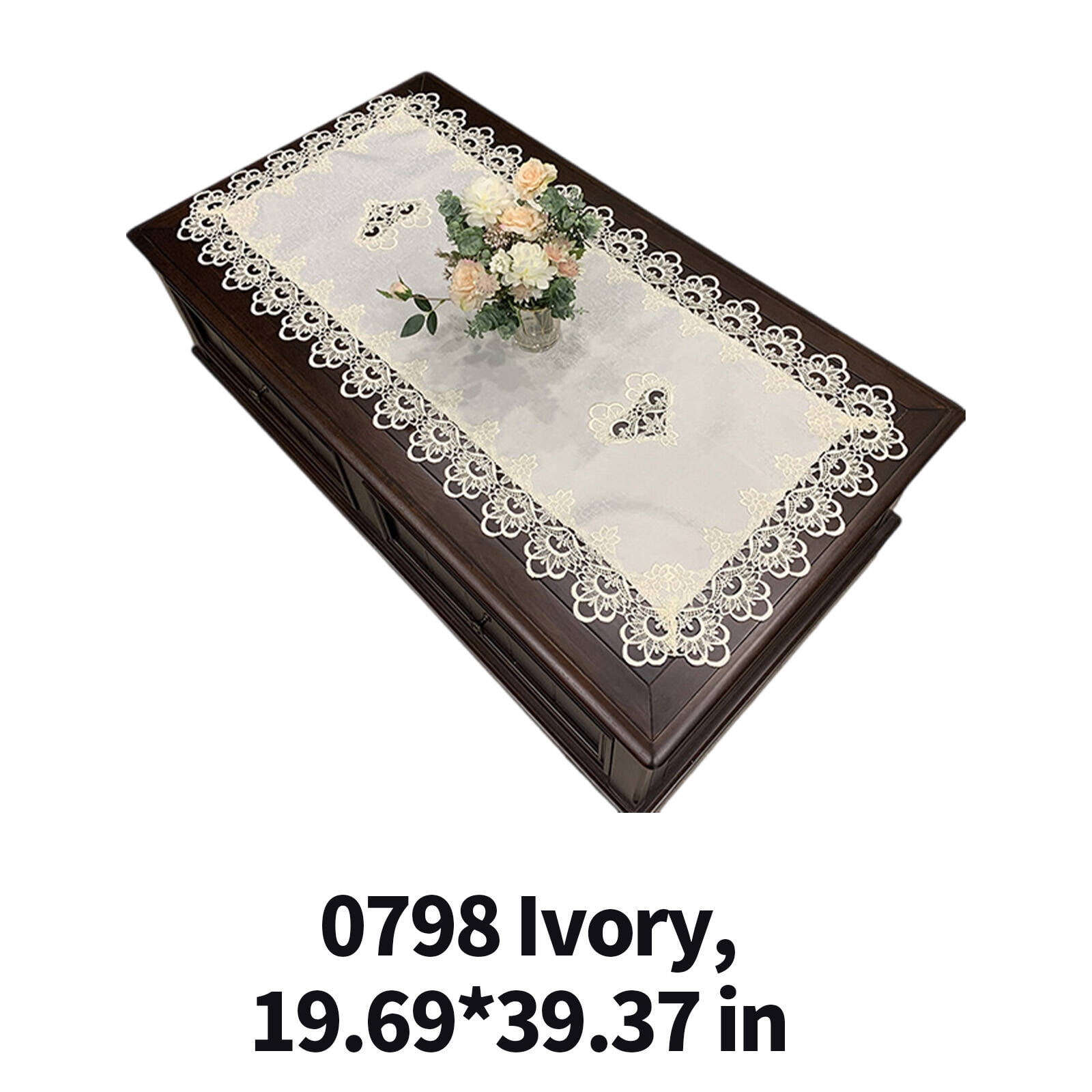 AUQ Table Cloth Timeless Lace Tablecloth for Formal Dining,Beautiful ...