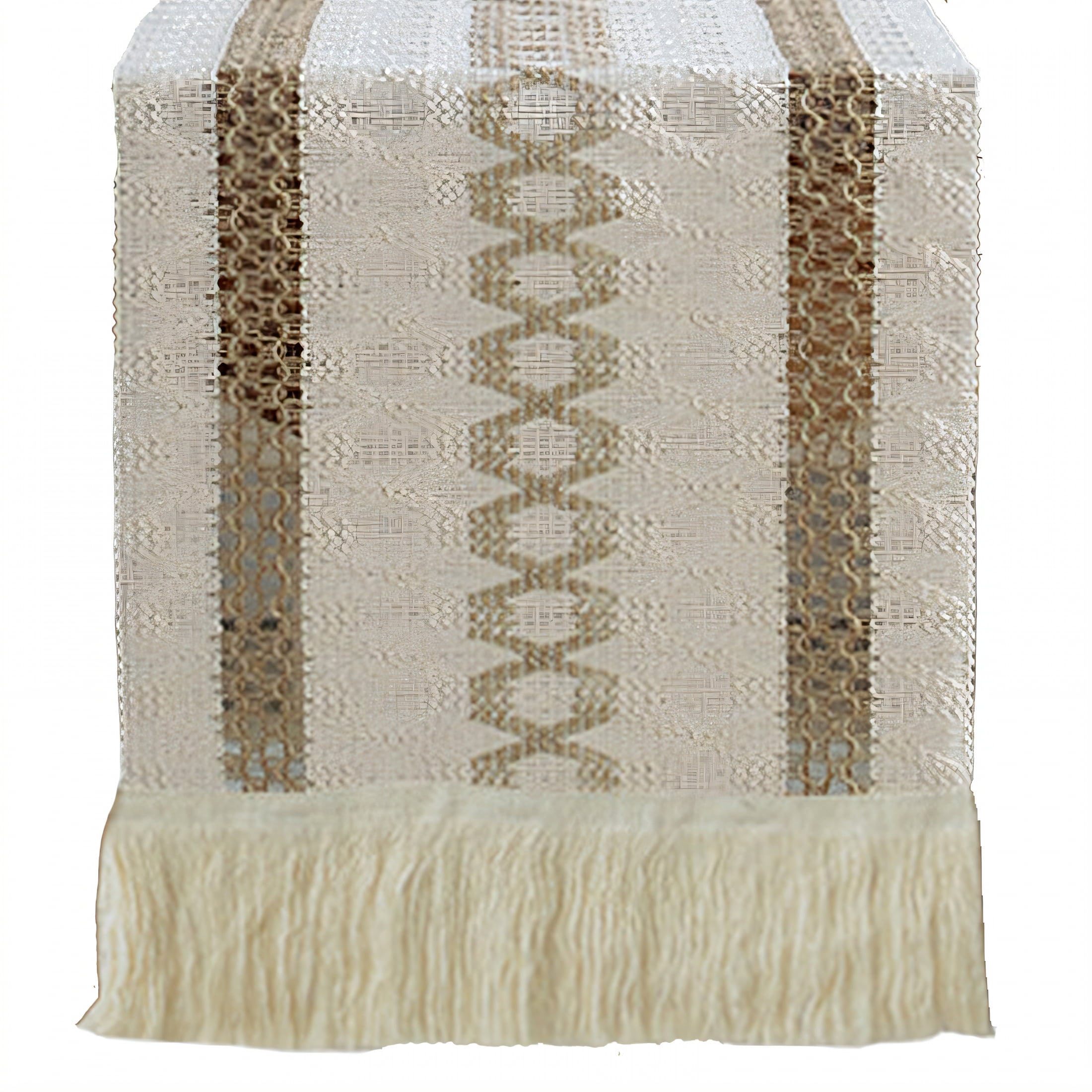 AUQ Table Runner,Cotton Fiber Dining Room Table Decor,Hassle-Free ...