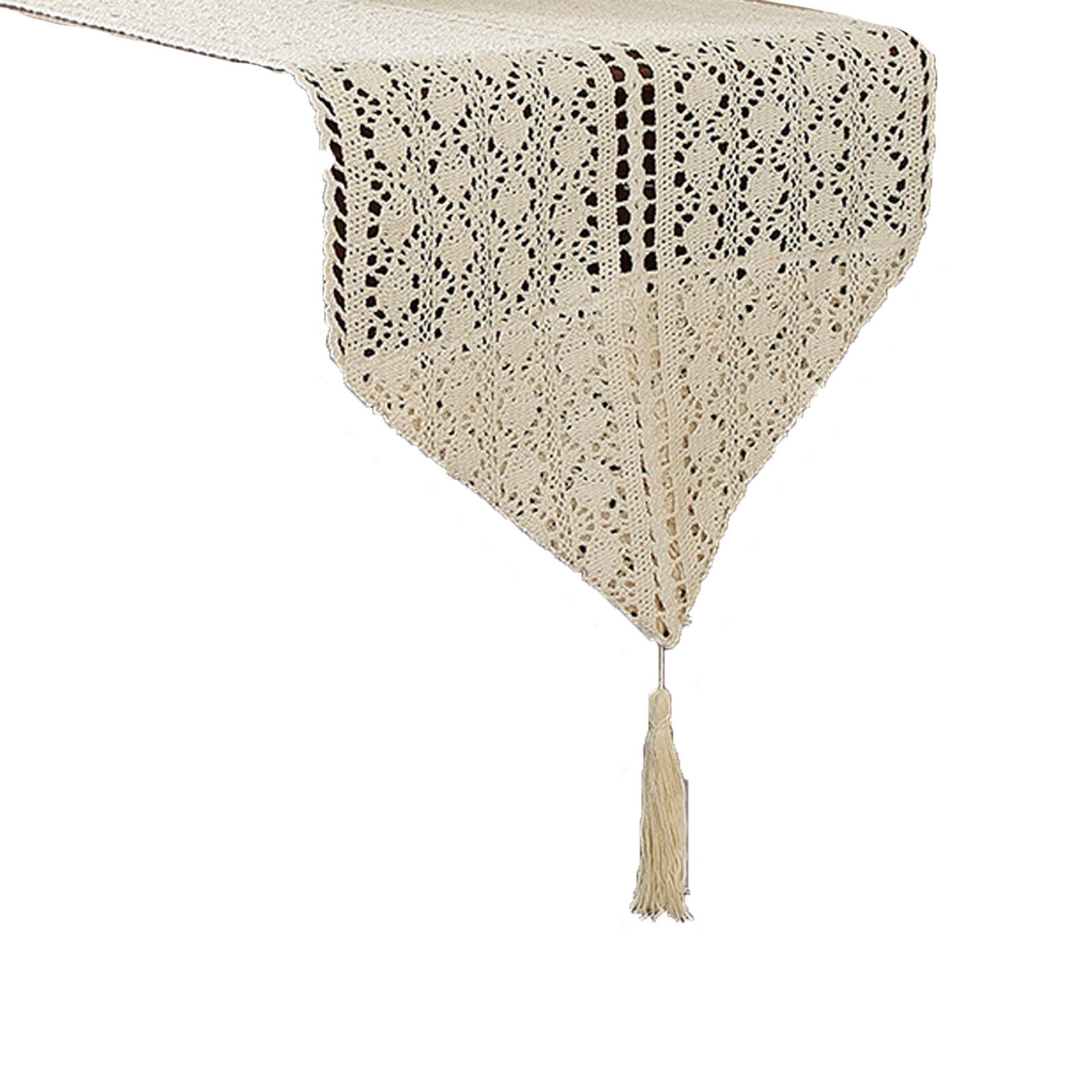 AUQ Table Runner,Handcrafted Woven Craft Table Cloth,Unique Detailing ...