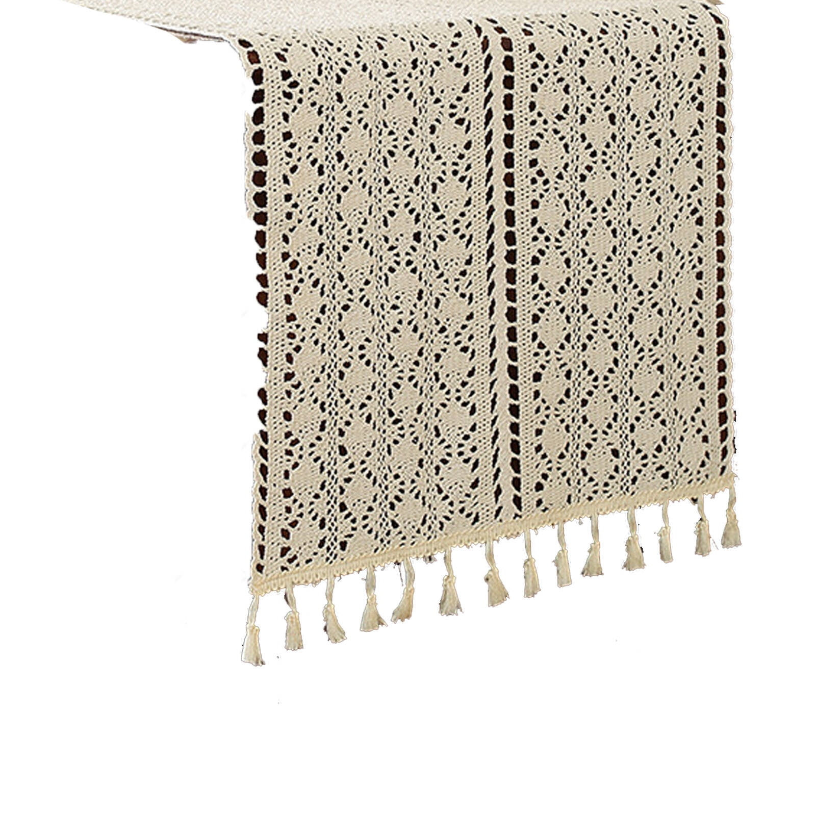AUQ Table Runner,Handwoven Detail Table Runners,Multi-Purpose Use Table ...