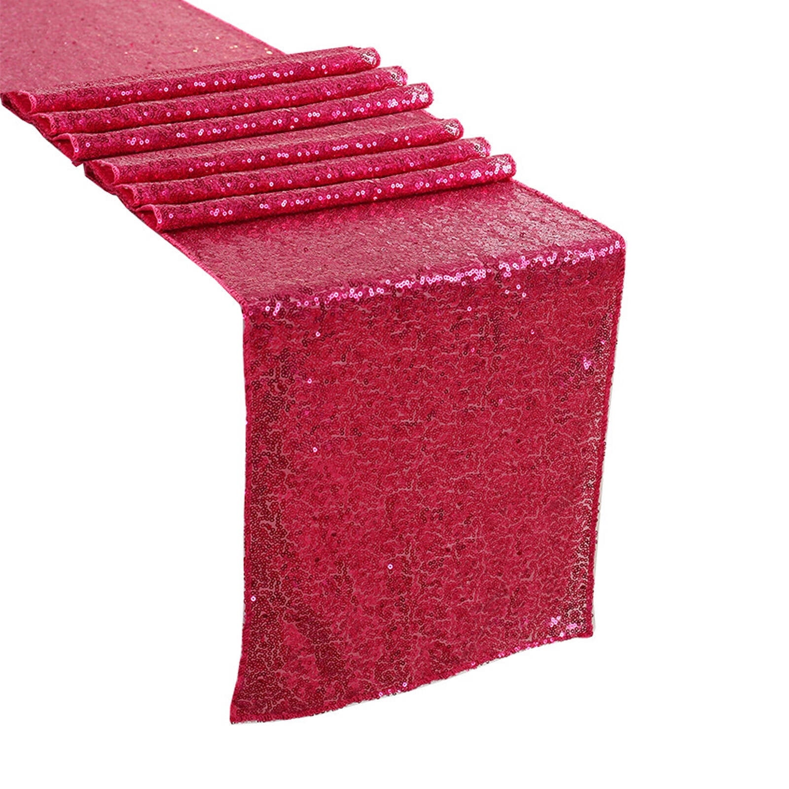 AUQ Table Runner,Sequin Patterned Tablecloth Table Cloth,Romantic Party ...