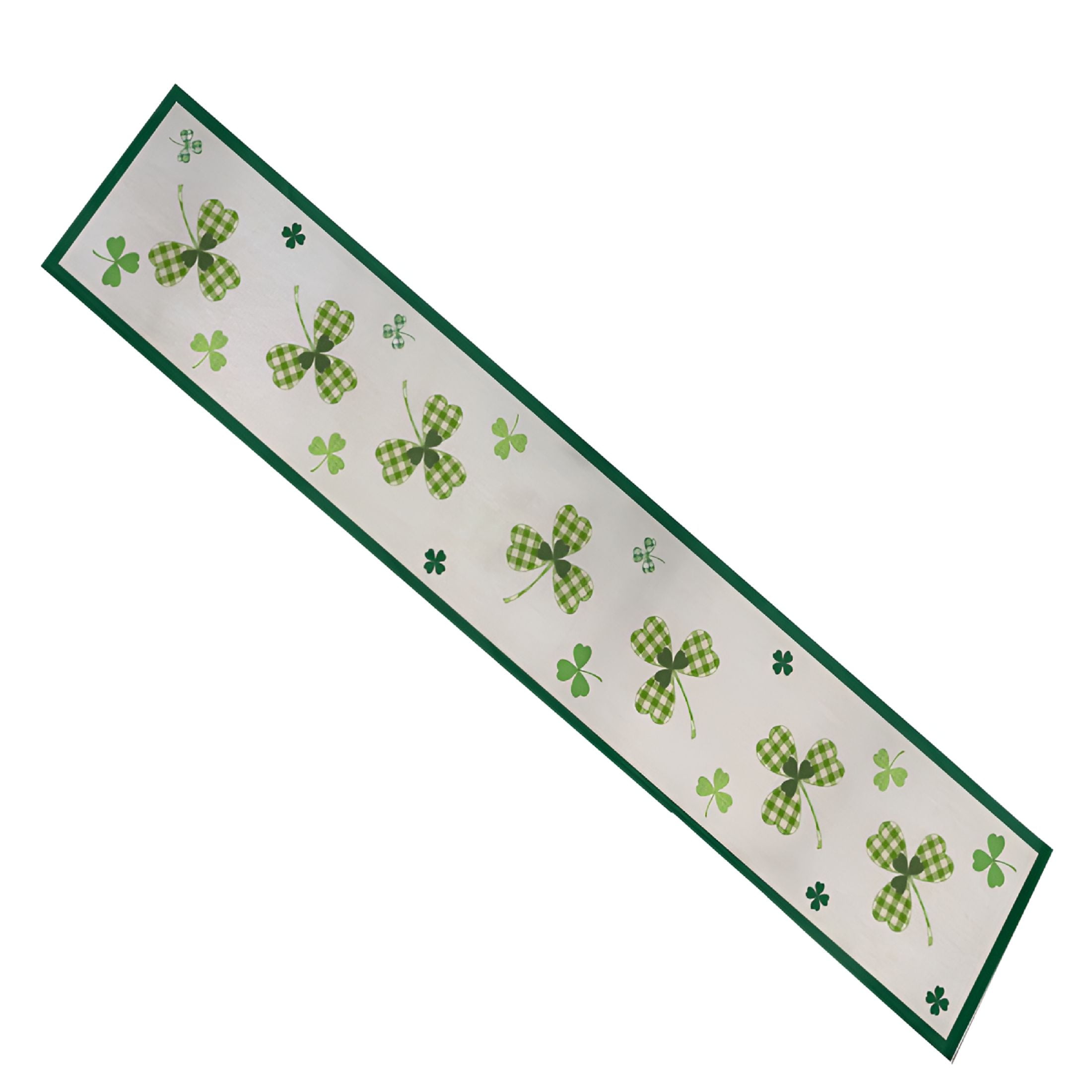 AUQ Table Runner Tablecloth St. Patrick's Day Print,13 X 70" For St ...