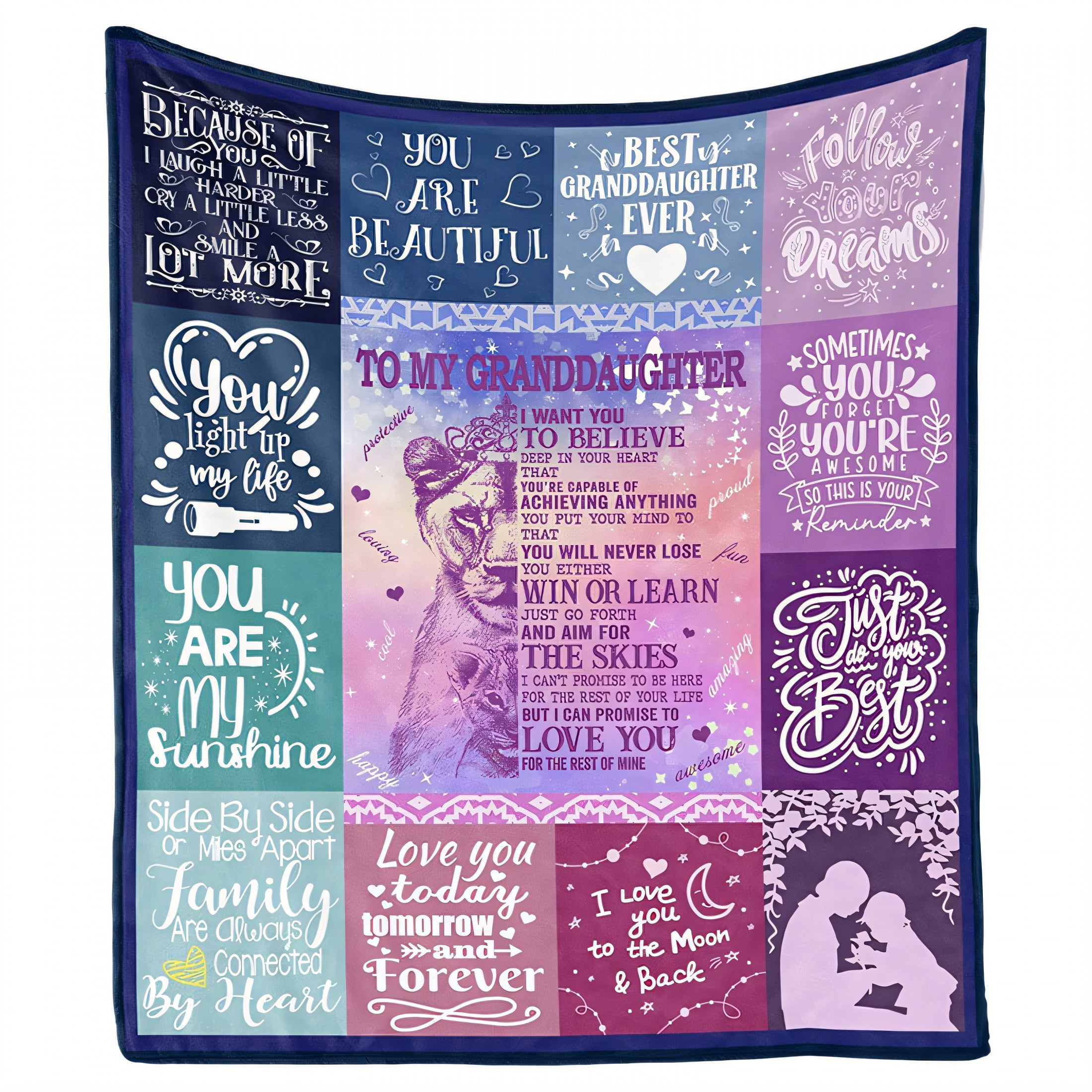 AUQ Throw Blanket,Lightweight Washable Throw Warm Blanket,Resilient ...