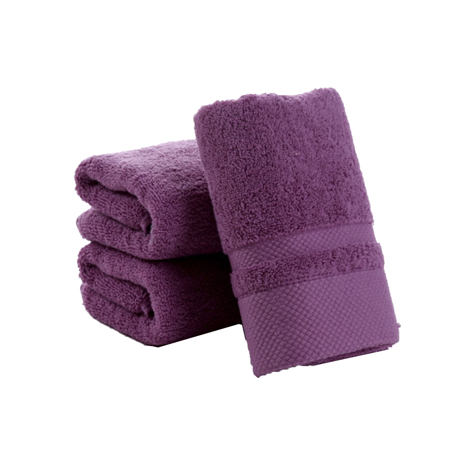 AUQ Towels,Stylish Solid Colors Soft Towels,Thick and Absorbent Ultra ...