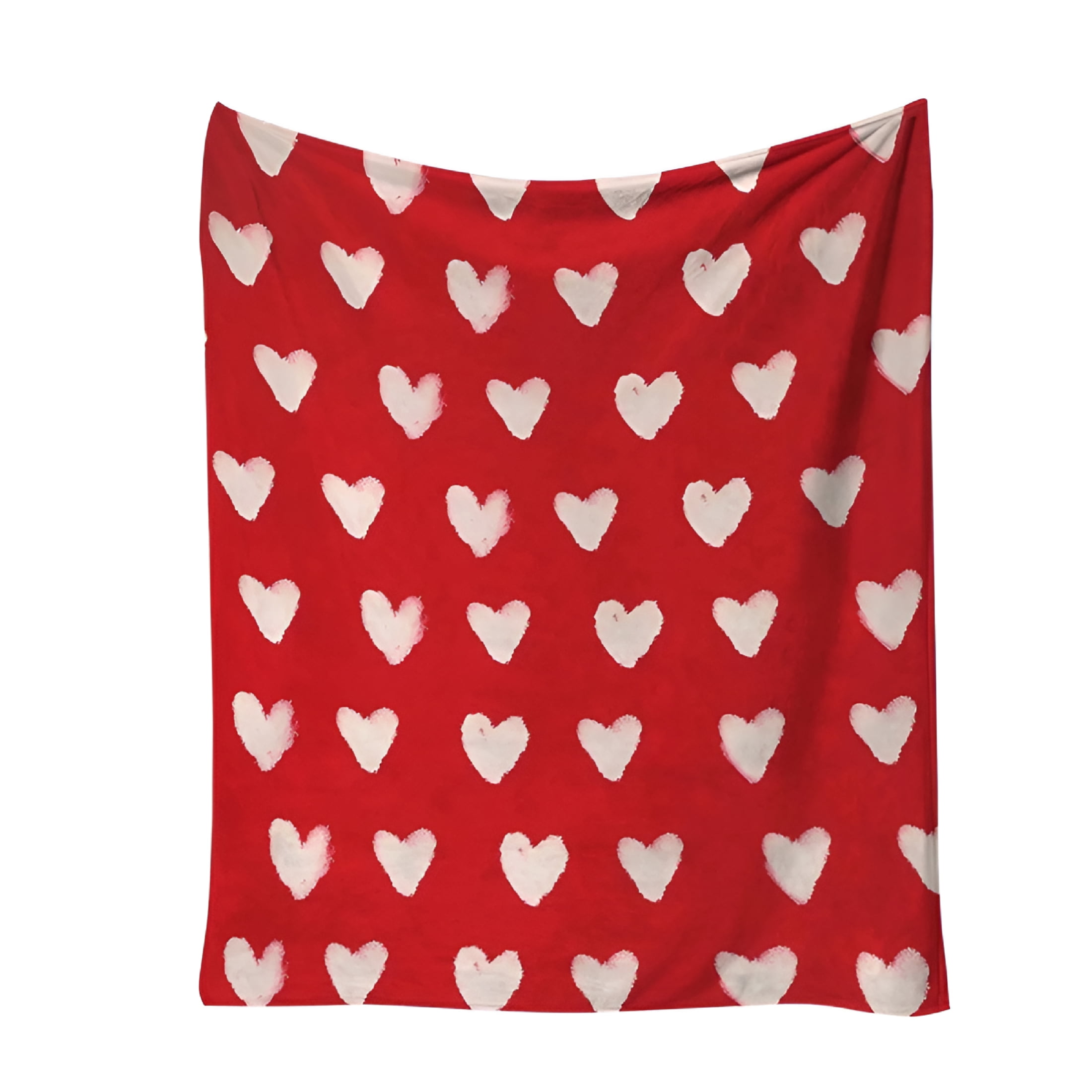 AUQ Valentine'S Day Love Heart Throw Blanket, 40×51 Inch Lightweight ...
