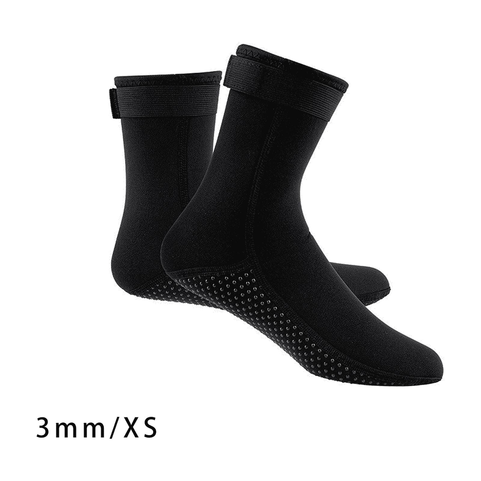 AUQ Wetsuit Socks,Soft Snug Beach Water Shoes,Secure Anti-Slip Swim ...