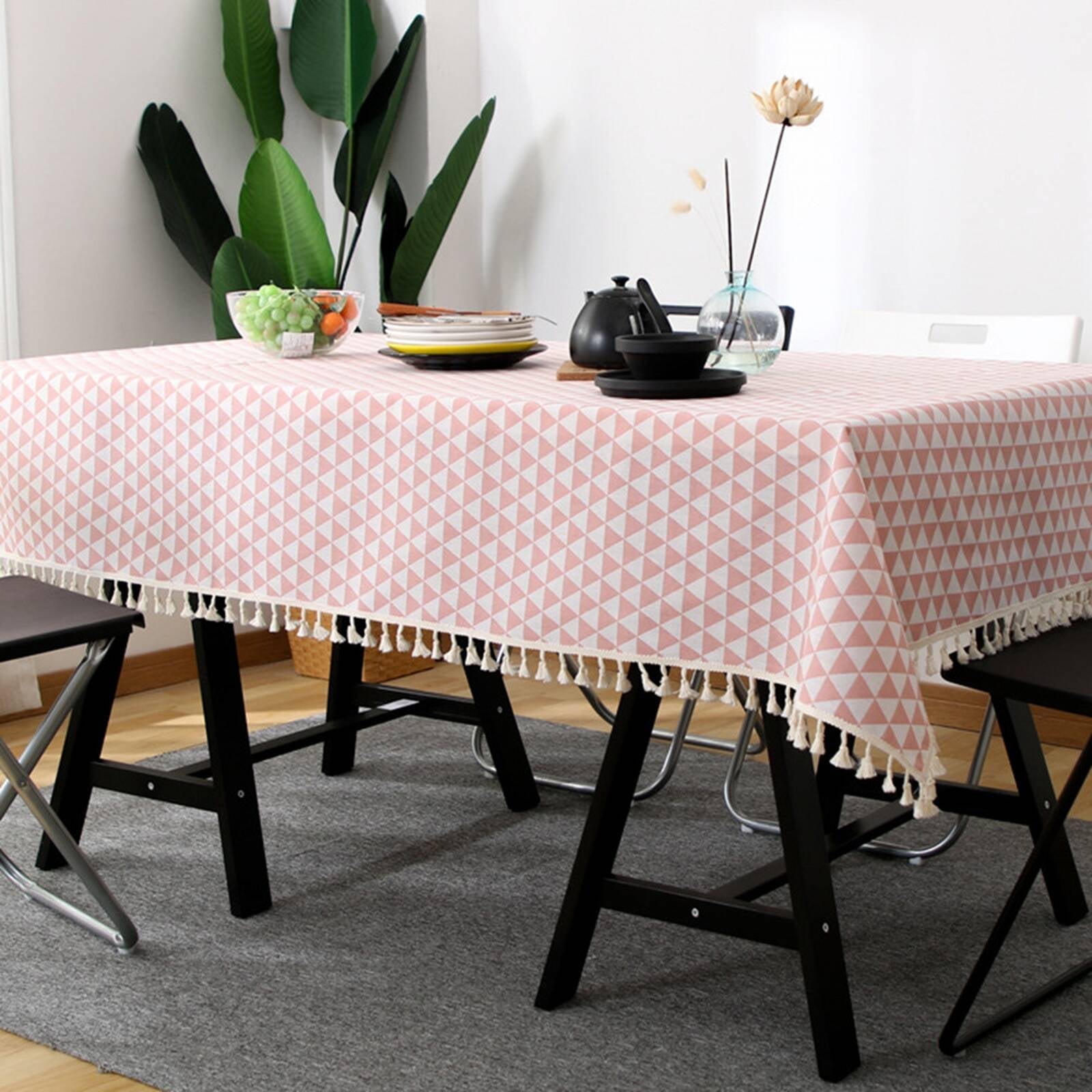 AUQ Wipeable Tablecloths,Fast Drying Table Cloth,Natural Non-Toxic ...