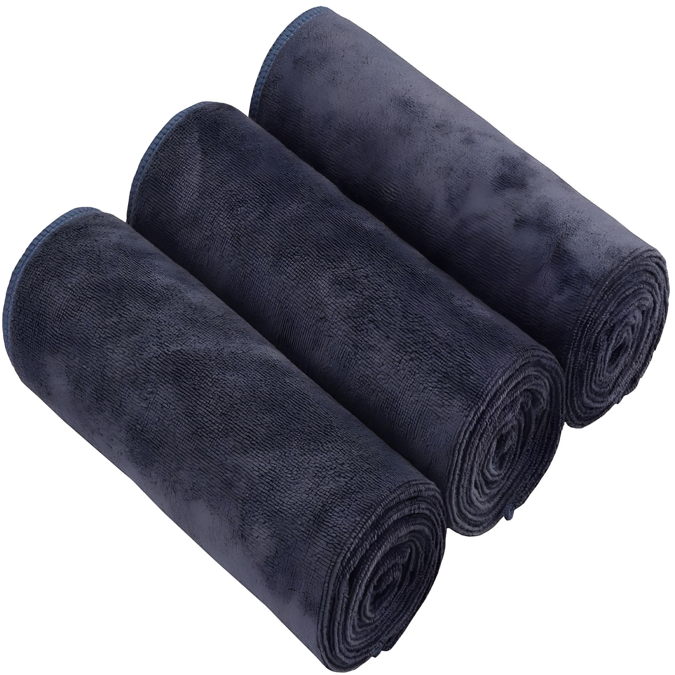 AUQ Yoga Towels Sweat Fitness Exercise Microfiber Workout Towels ...