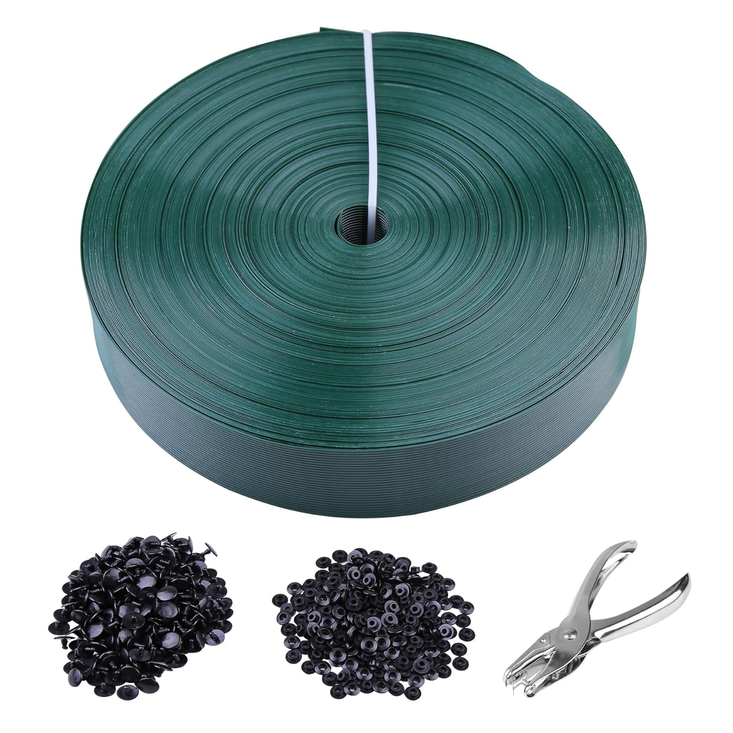 AUR Chain Link Fence Tape,250ft×1.85in, Fence Privacy Strip, Green,One ...