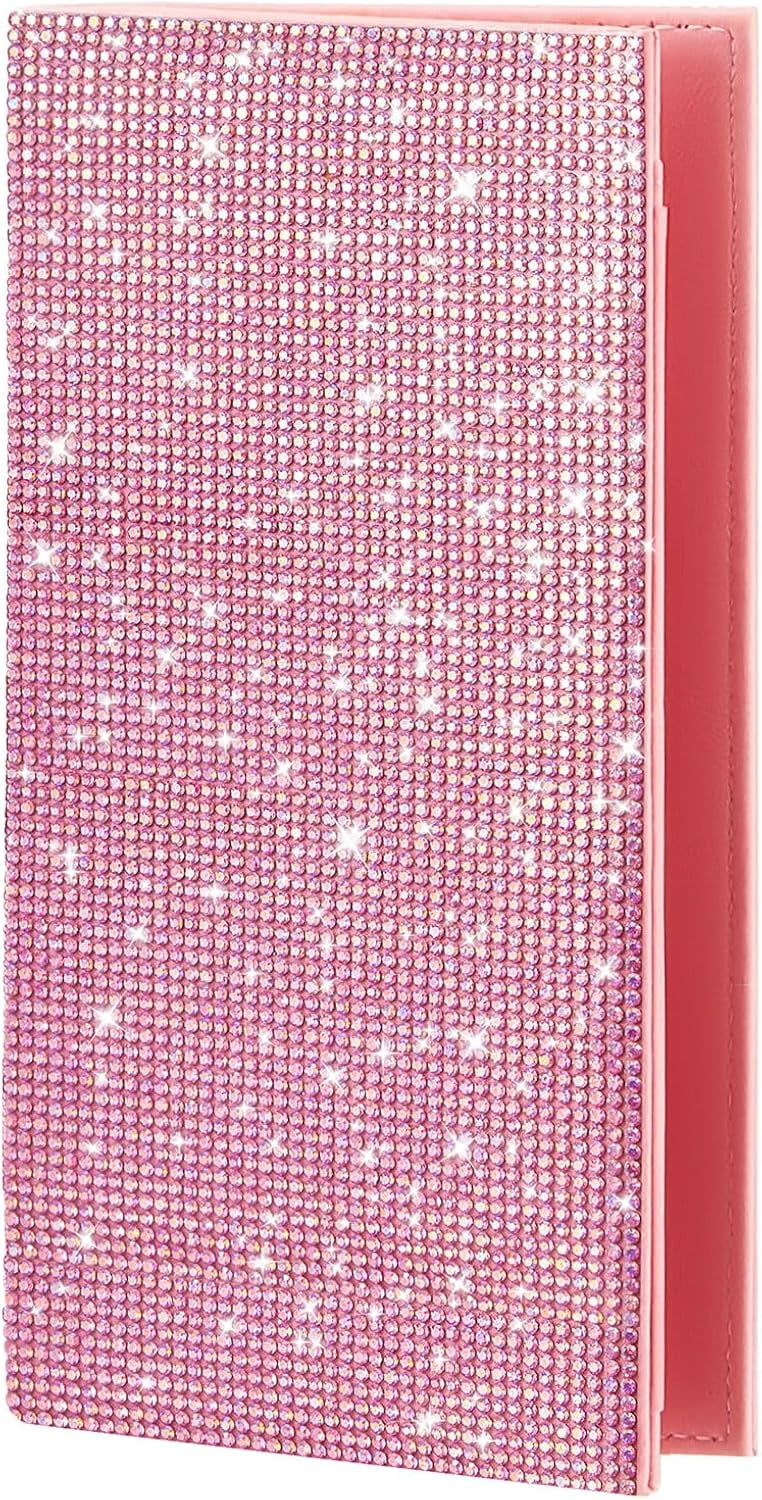 AUR Checkbook Covers for Women Glitter Personal Checkbook with ...