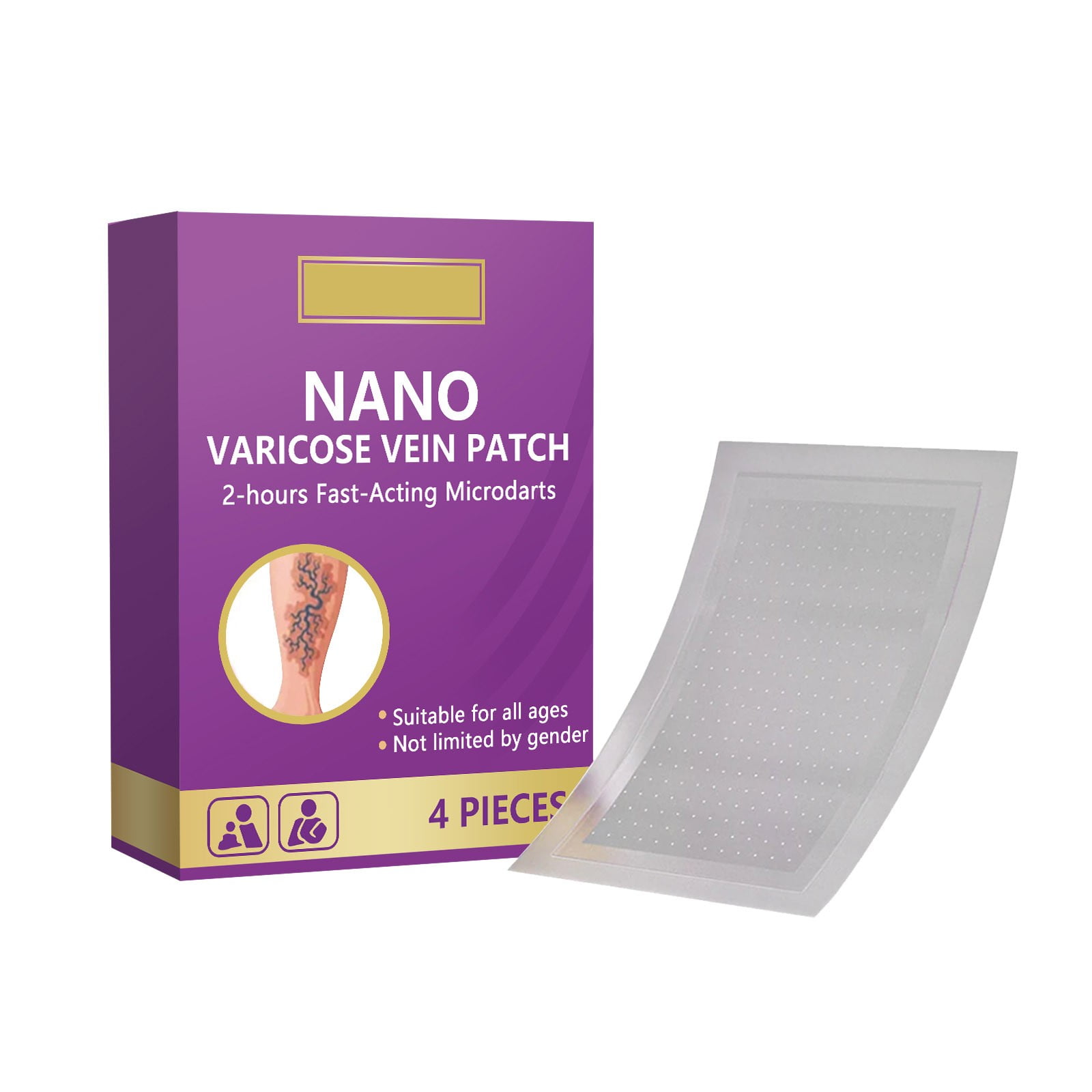 AURA 1 Set Of Polidocanol Nano Varicose Veins Patch Nano For Varicose ...