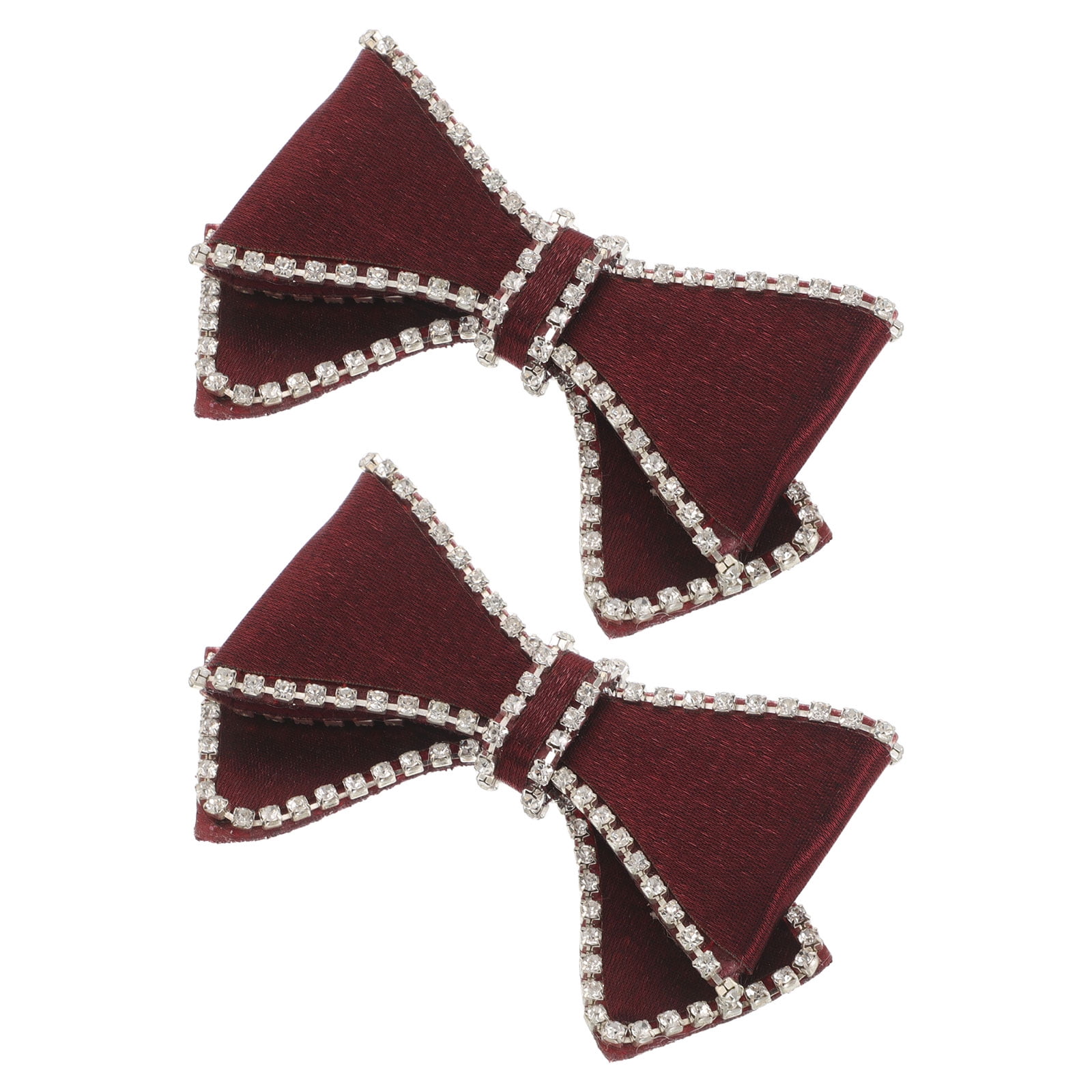 AURARMLET 1 Pair Elegant Metal Shoes Decoration Detachable Bowknot Shoe ...