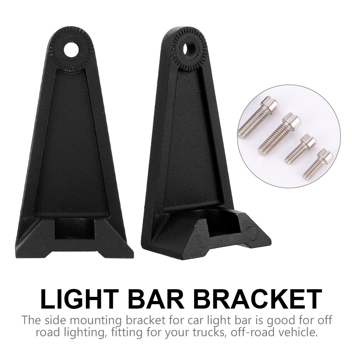 AURARMLET 1 Pair Metal Automotive Mounting Bracket For Truck Use Avoid ...