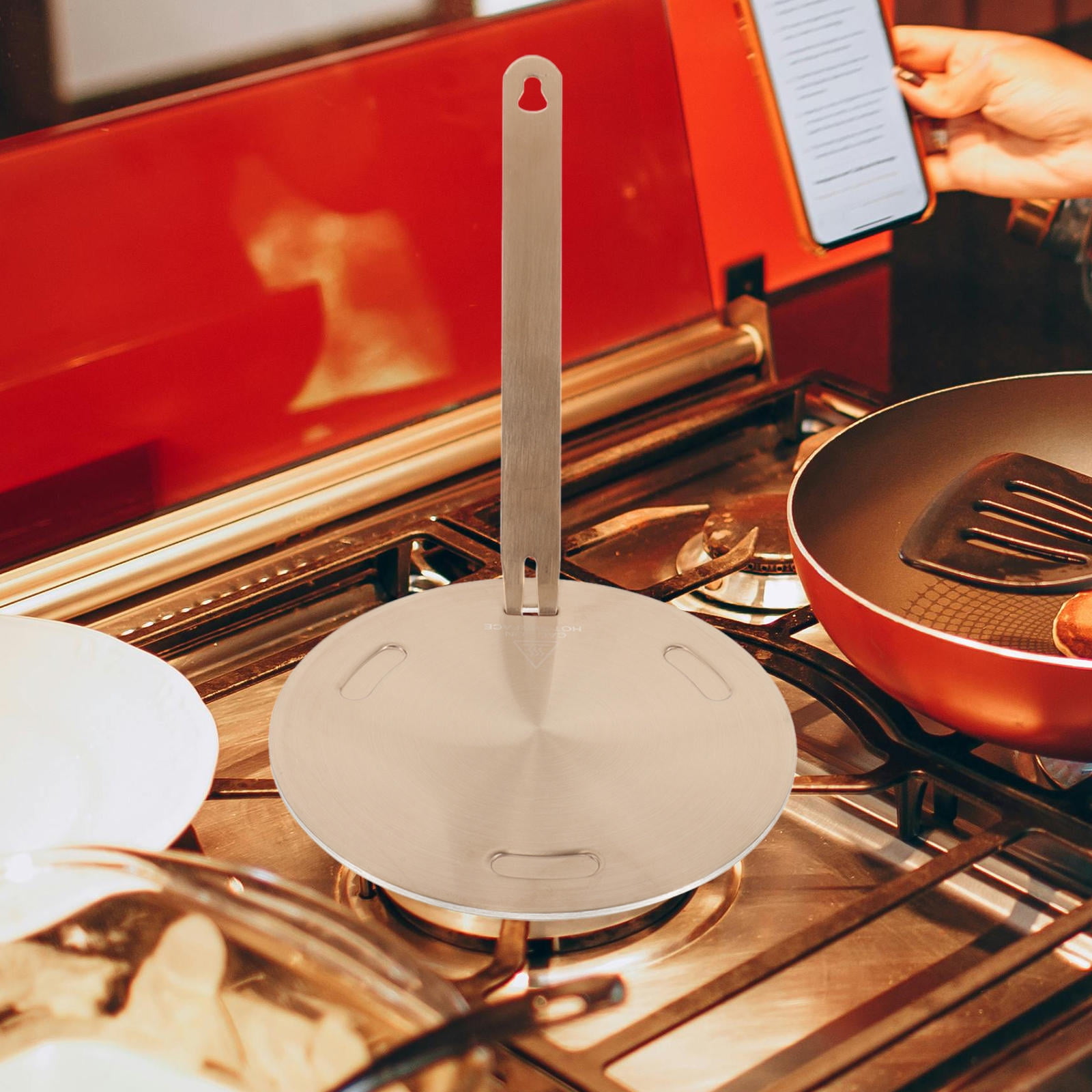 AURARMLET 1 Set of Cooking Heat Diffuser for Gas Stove with Stainless ...