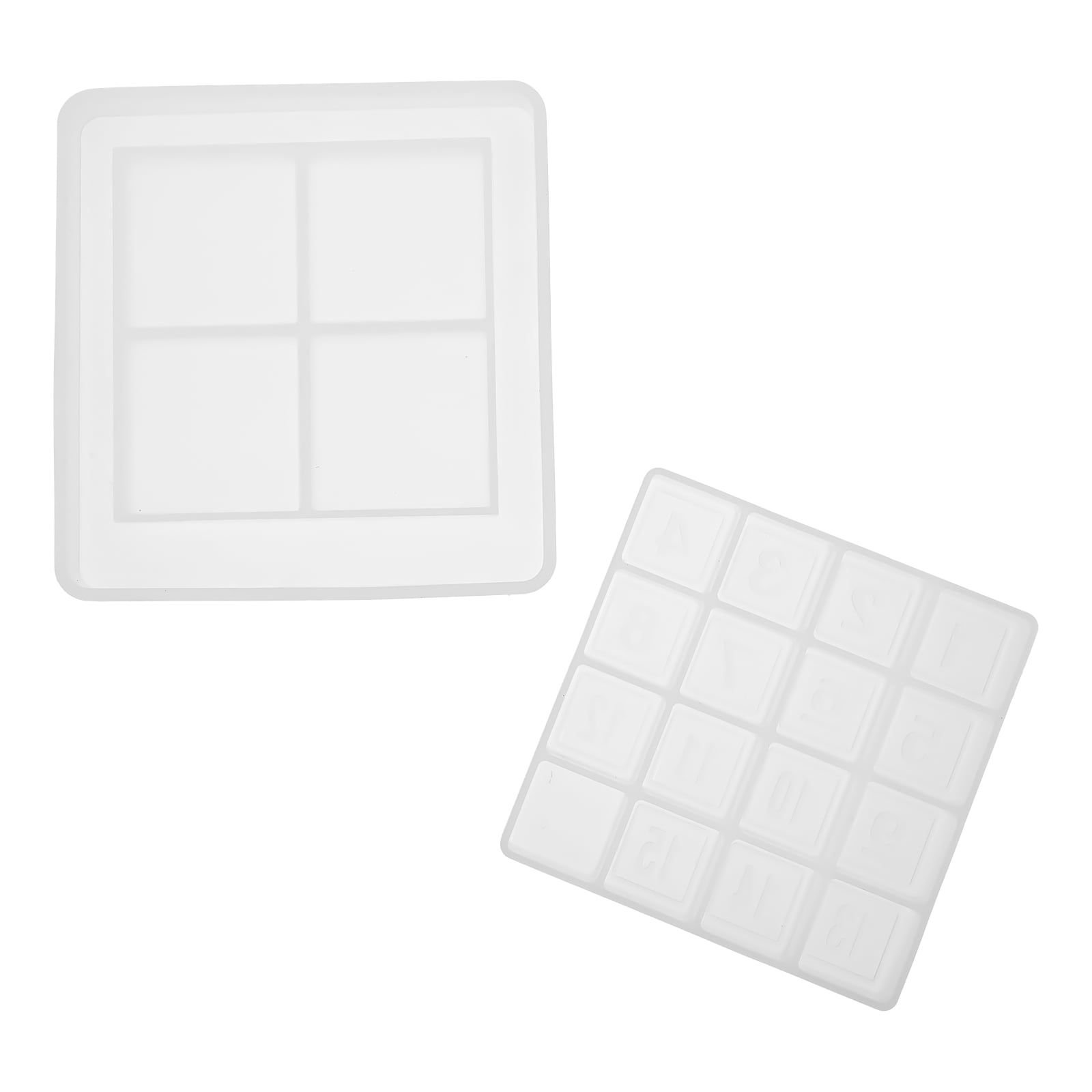 AURARMLET DIY Silicone Slide Puzzle Molds White for Creative ...