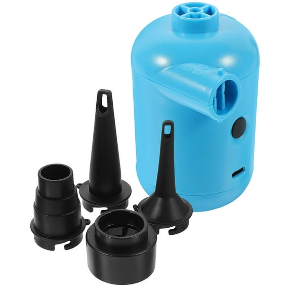 AURARMLET Blue Electric Inflator Pump PVC High Airflow Multi-Purpose ...