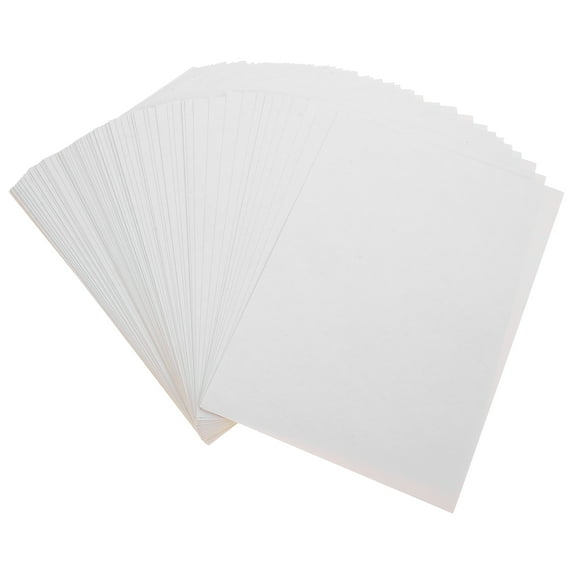 AURARMLET 100 Sheets of Self-Adhesive Coated Paper Labels Sticker ...