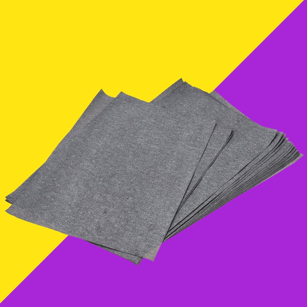 AURARMLET 100Pcs Graphite Tracing Paper For Drawing Black Carbon ...