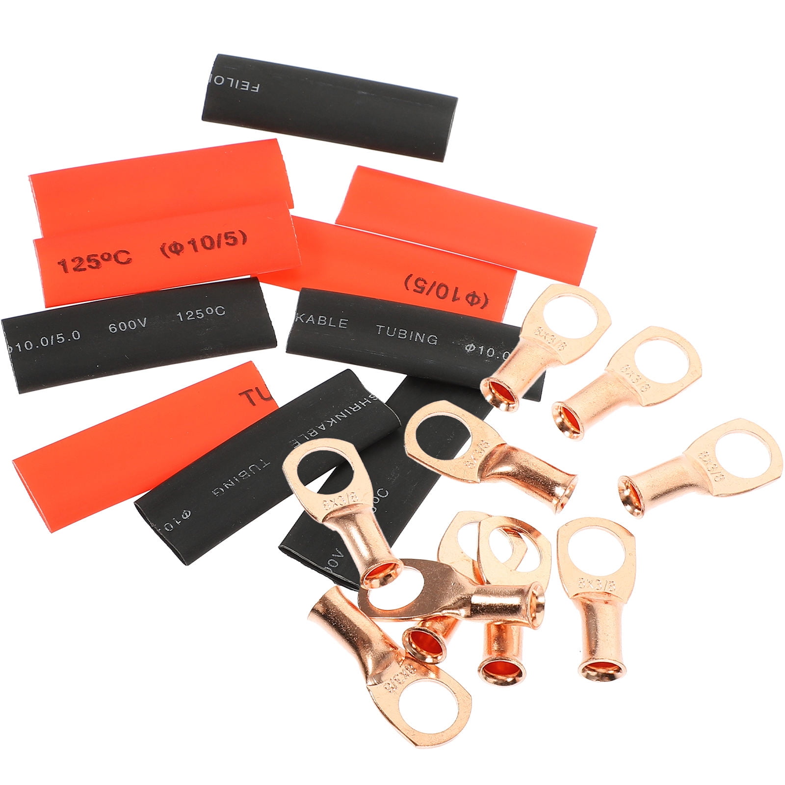 AURARMLET Heat Shrink Tubing Connector Copper 1Set 3.3X1.4in - Walmart.com