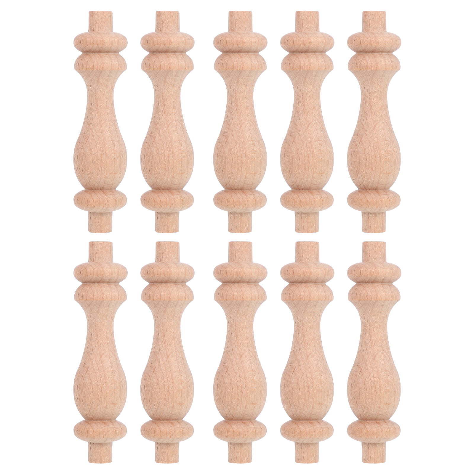 AURARMLET 10Pcs Wedding Roman Column Pillars Set Light Yellow Beech ...