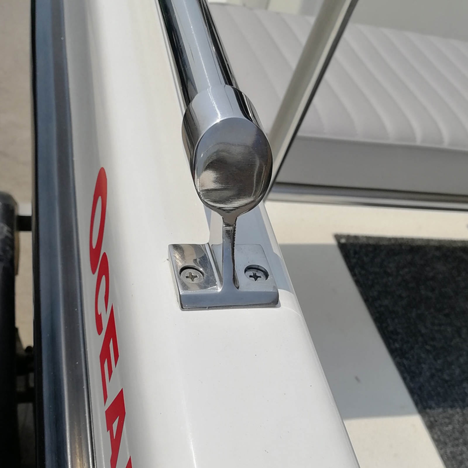 AURARMLET 1Pack 316 Stainless Steel Rectangular Boat Hand Rail Fitting ...