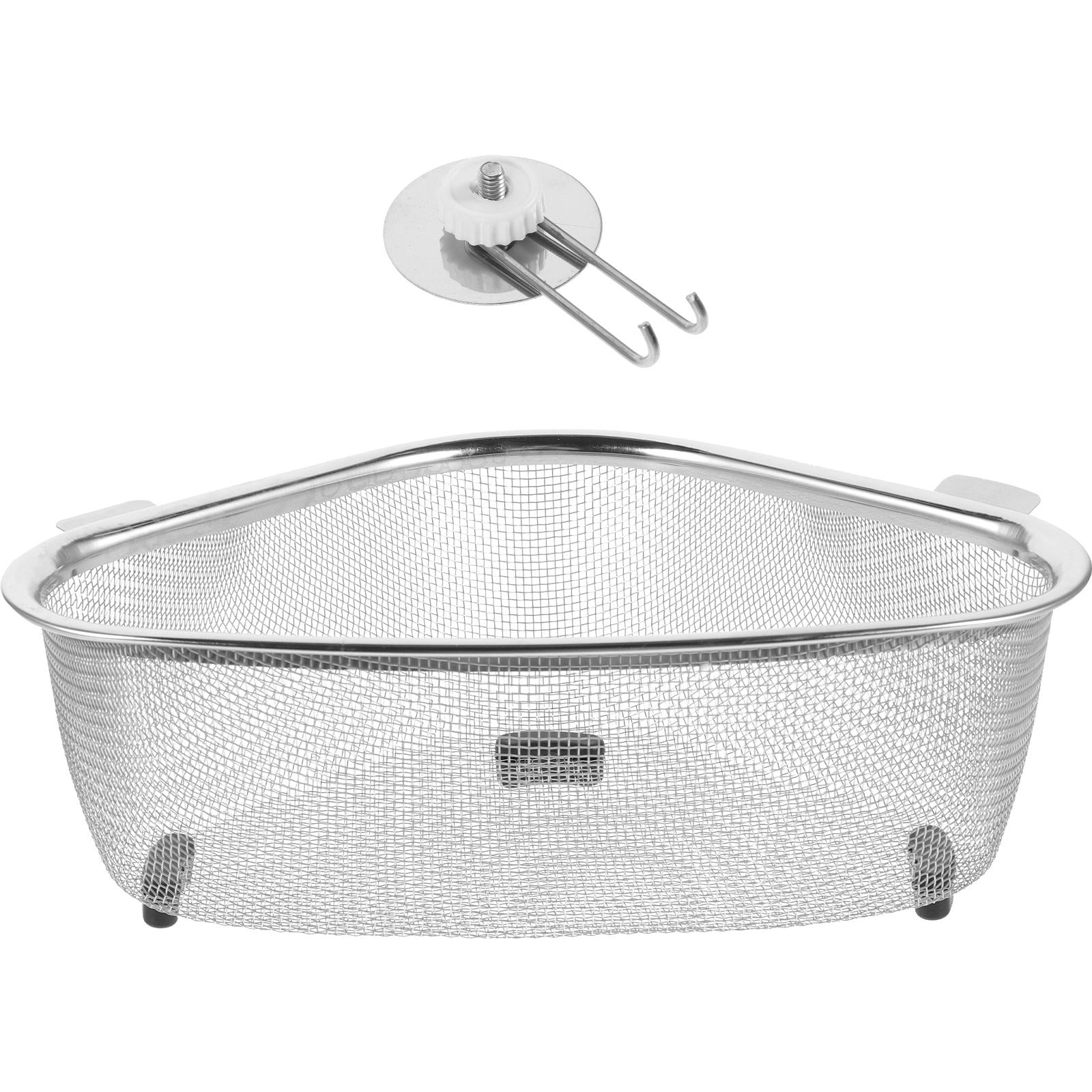 AURARMLET Waste Separator Strainer Silver Stainless Steel Drainage ...