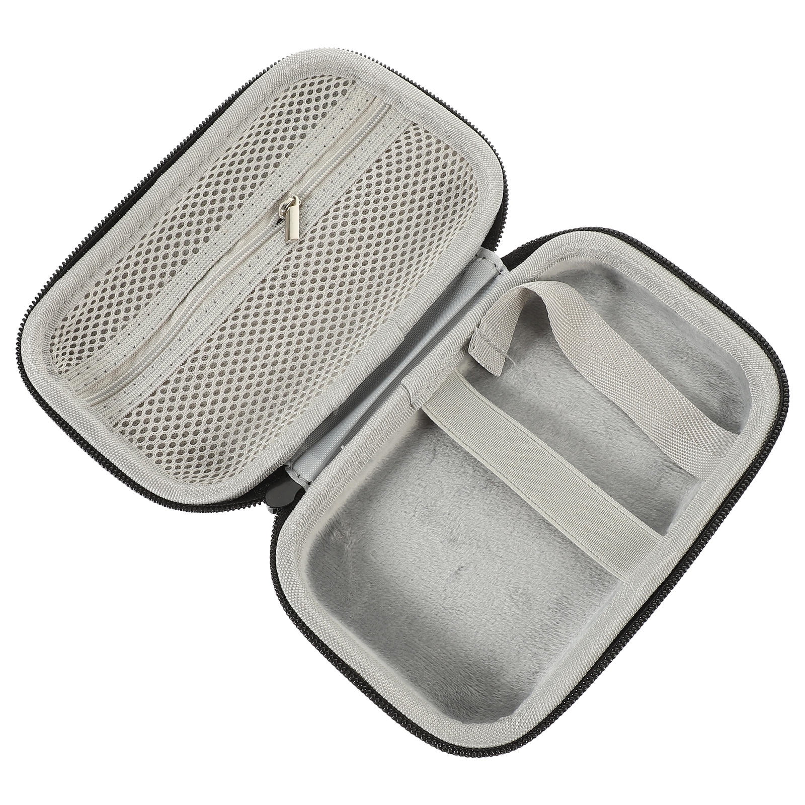 AURARMLET Microphone Case Black PU Electronics Organizer Bag Simple ...