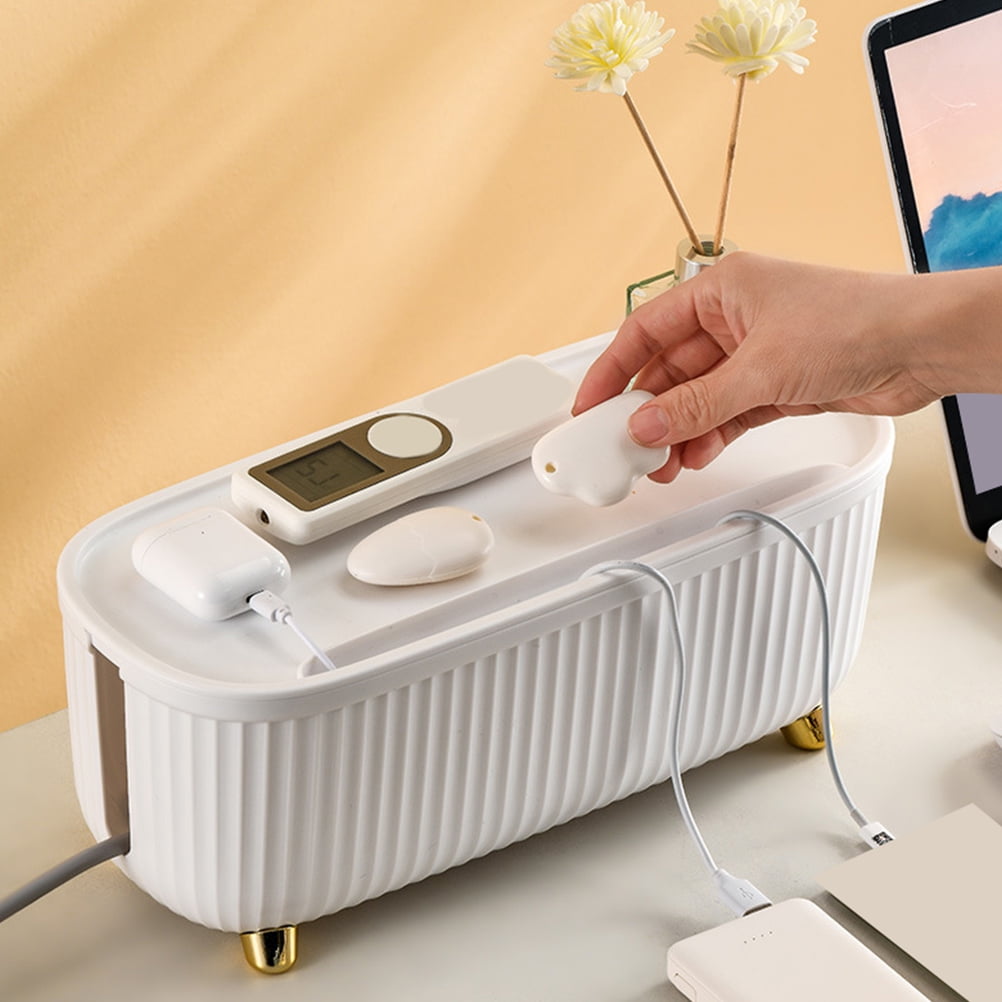 AURARMLET 1Pcs Abs Plastic Simple Cable Storage Holder for Home and ...