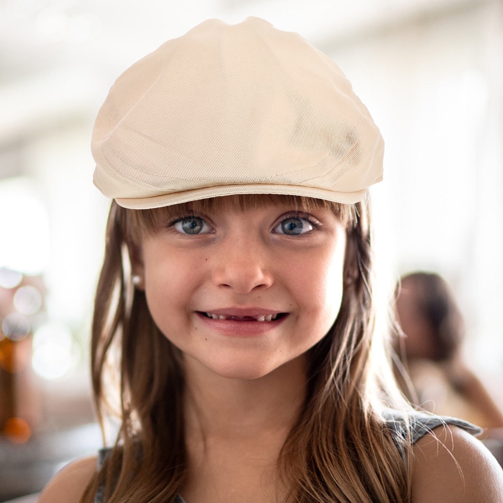 AURARMLET 1Pcs Berets for Kids Beige Cotton for Safety for Outdoor ...