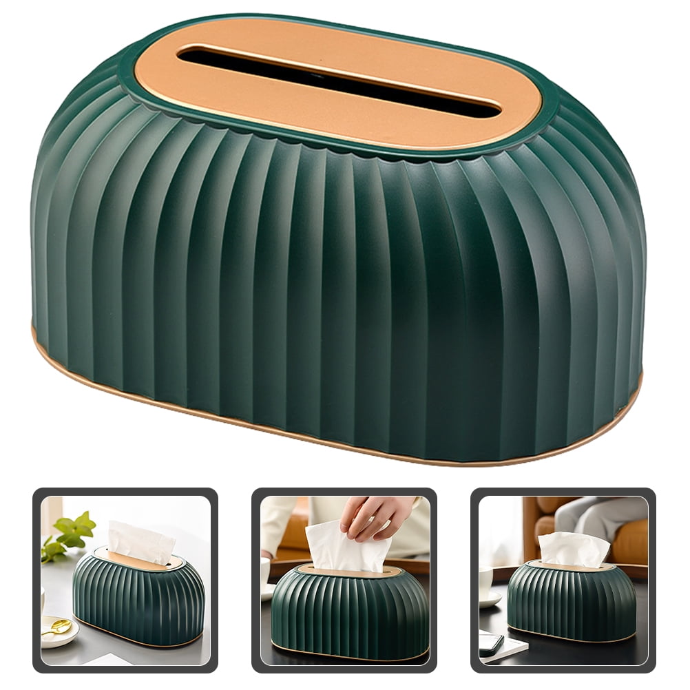AURARMLET Kitchen Tissue Box Green ABS 1Pack - Walmart.com