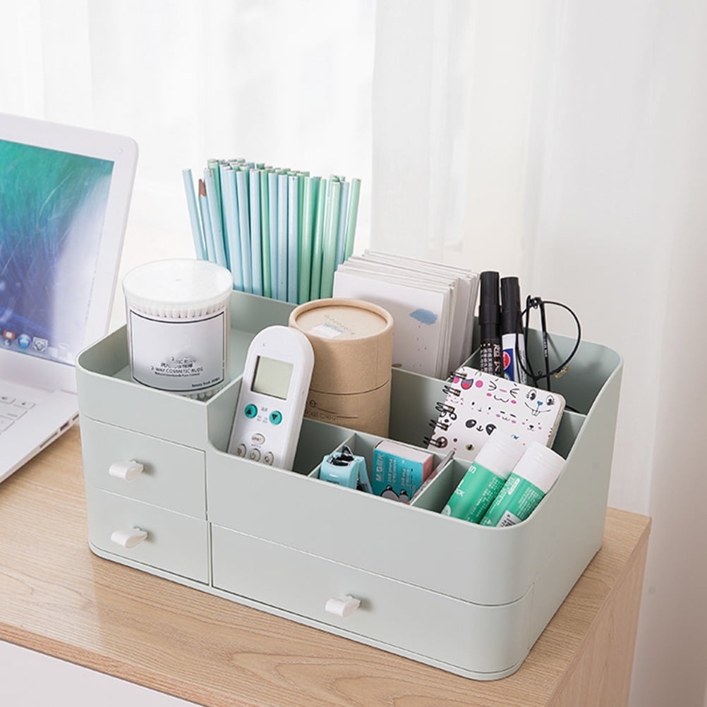 AURARMLET 1Pcs Makeup Organizer Desktop PP Plastic with Drawers for ...