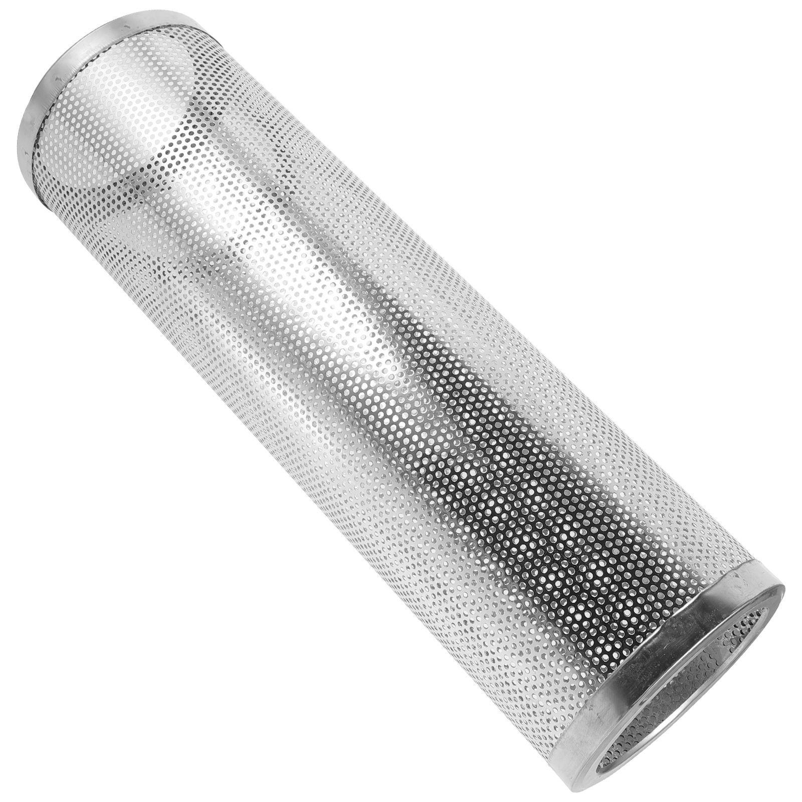 AURARMLET Ventilation Pipe Cover Stove Pipe Mesh Guard Silver 1Pcs 15X4 ...
