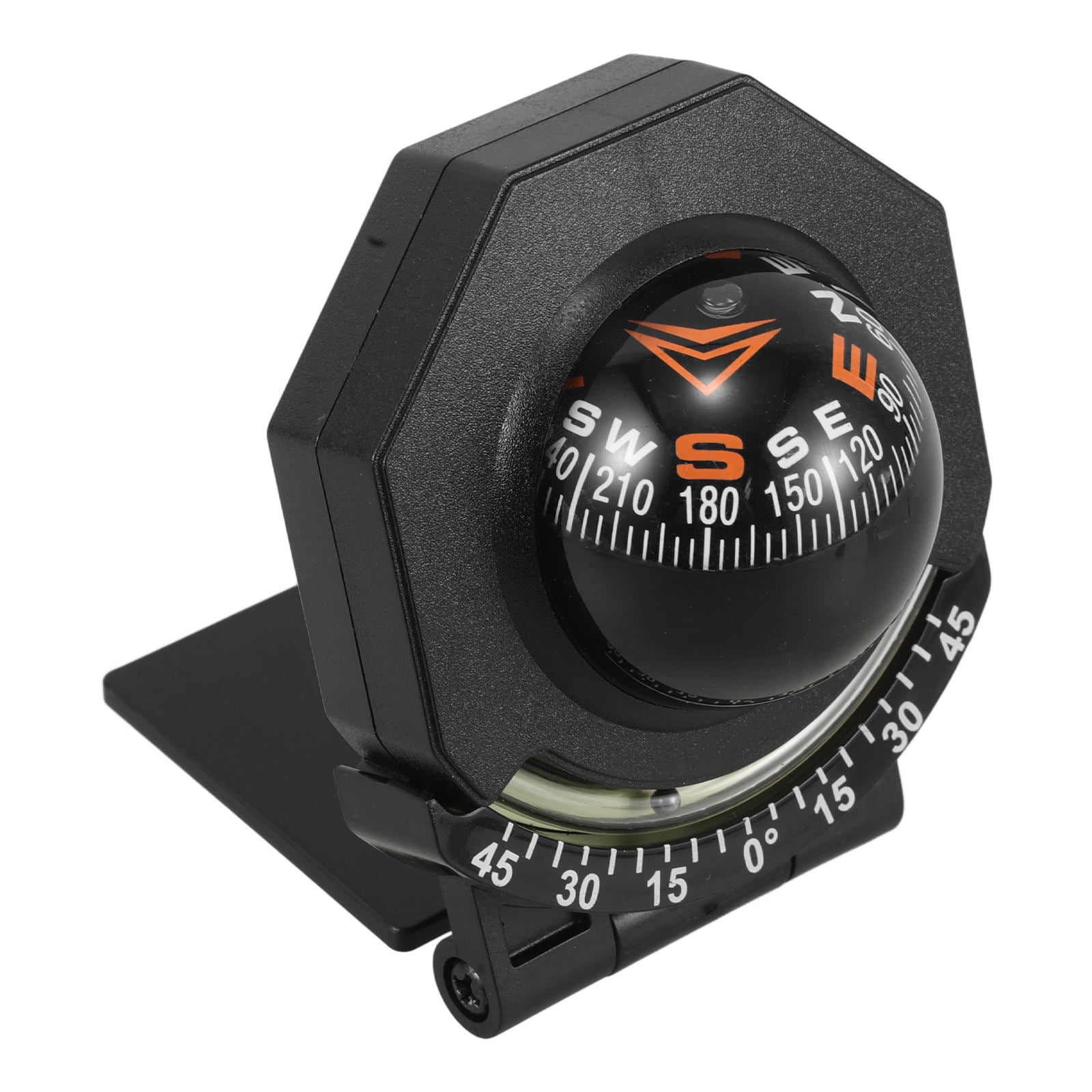 AURARMLET Dashboard Compass Car Compass Dashboard Black ABS 1Pack ...