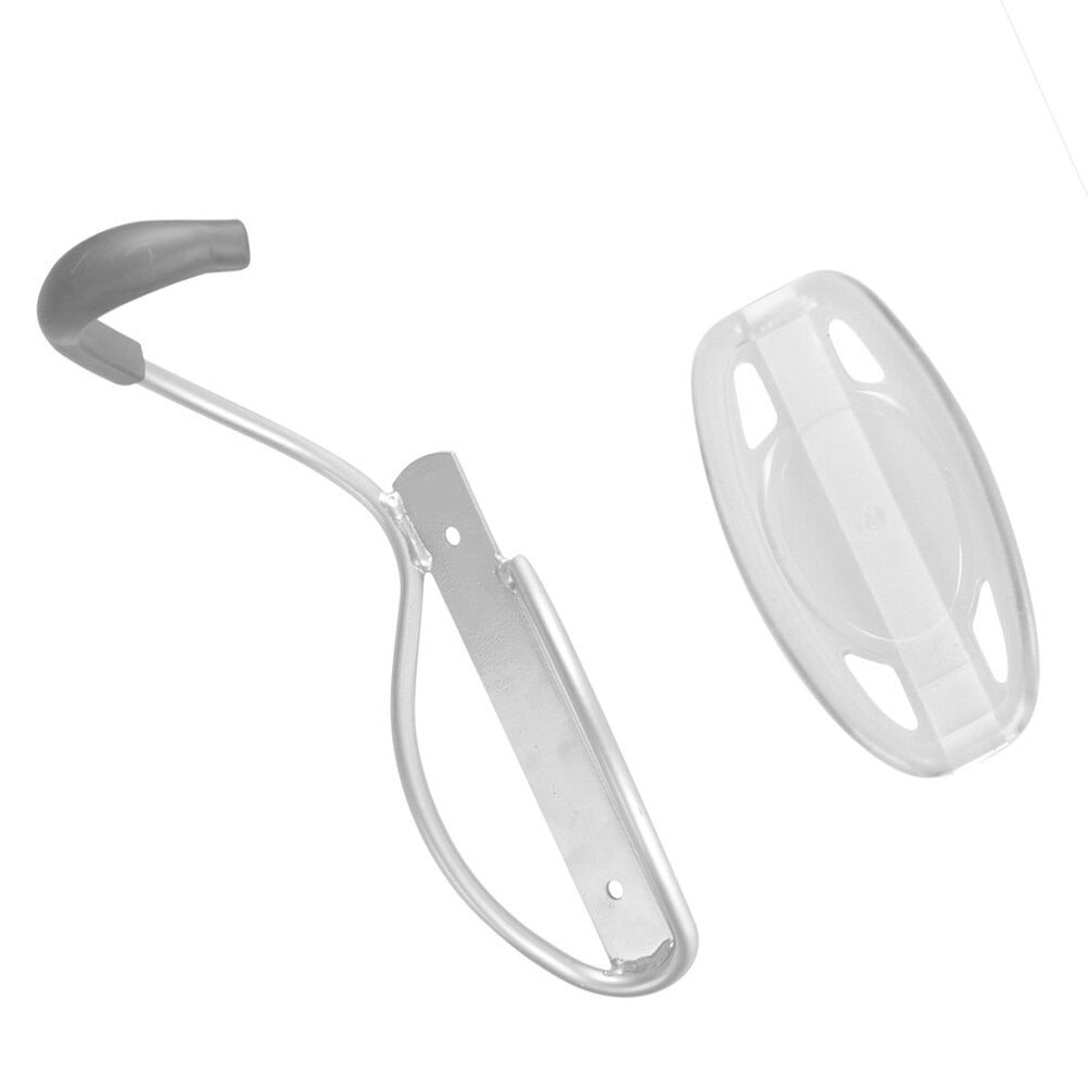 AURARMLET 1Set Grey Iron Silicone Vertical Hanger Bike Wall Mount ...