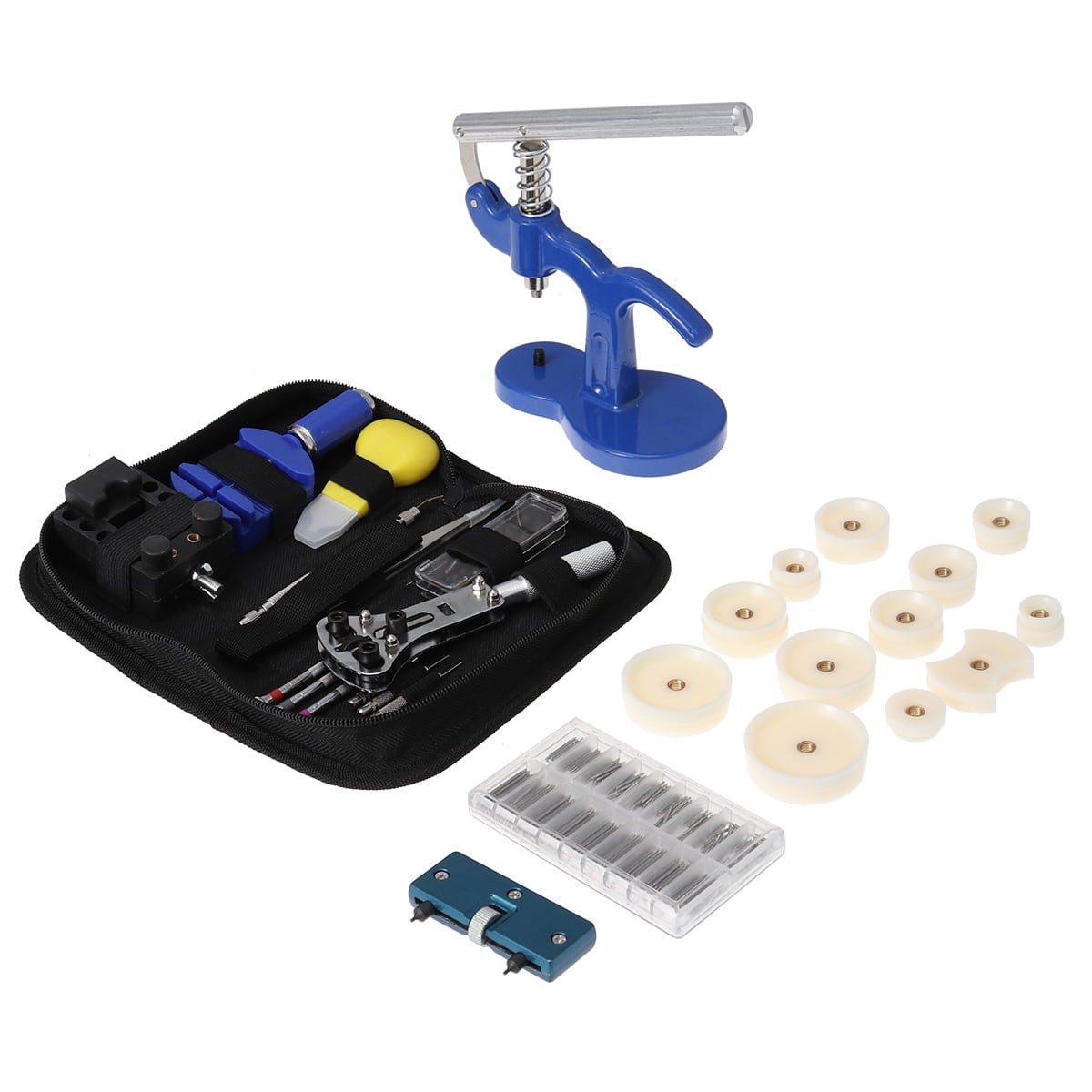 AURARMLET Watchmakers Tools Parts Watch Opening Tool Plastic Assorted Color 1Set 8.3x3.9x1.8In ...