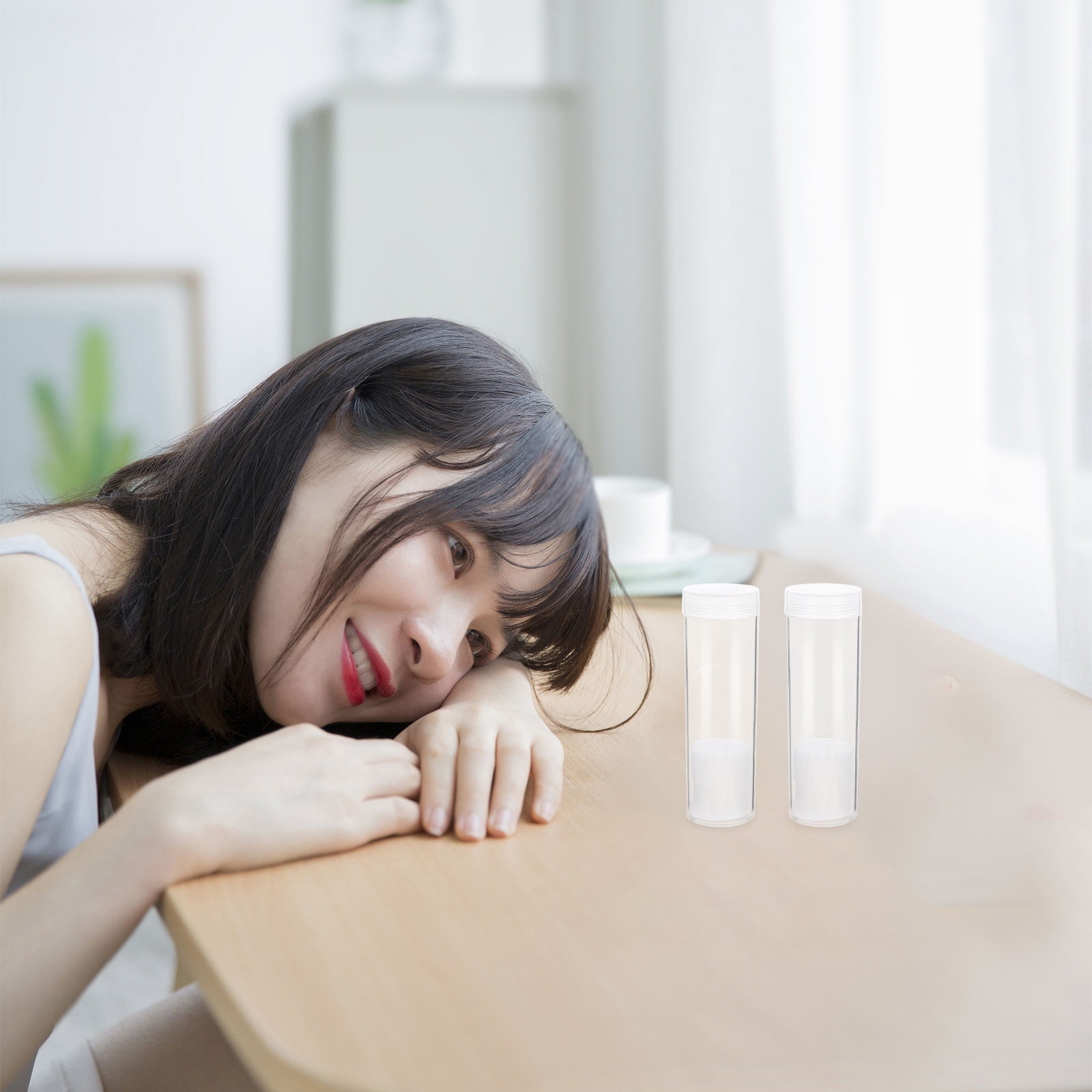 AURARMLET Coin Storage Tubes Transparent Plastic for Long-Term ...