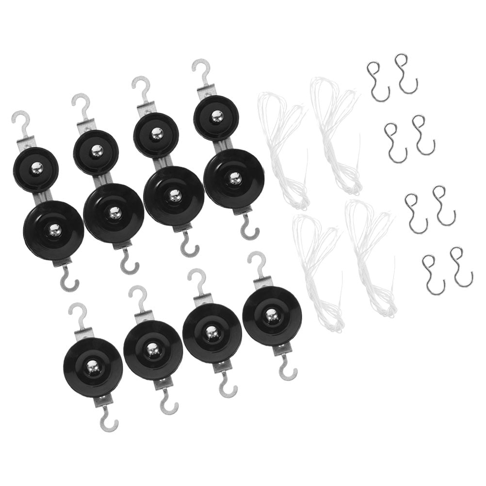 AURARMLET 2 Sets Teaching Materials Pulley Set Metal Teaching Aid ...