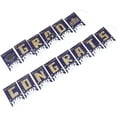 AURARMLET 2024 Blue Graduation Banner Decorative Felt Party Wall ...