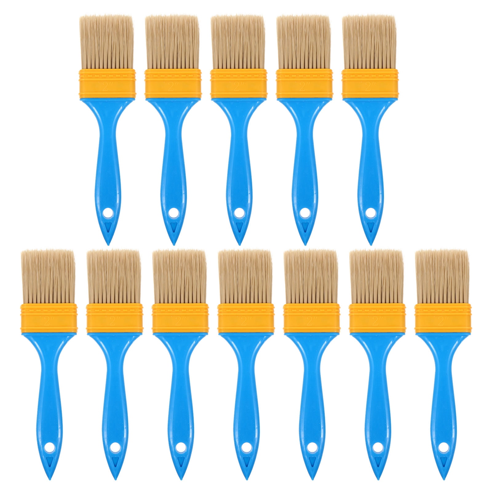 AURARMLET 20Set Sky-Blue Plastic Paint Brush for Painting Walls Nylon ...