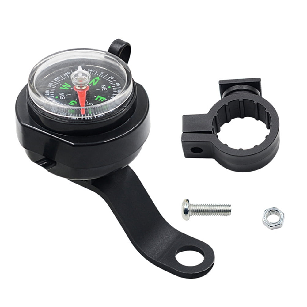 AURARMLET 2Pack Black ABS and Silicone Motorcycle Compass Charger with ...