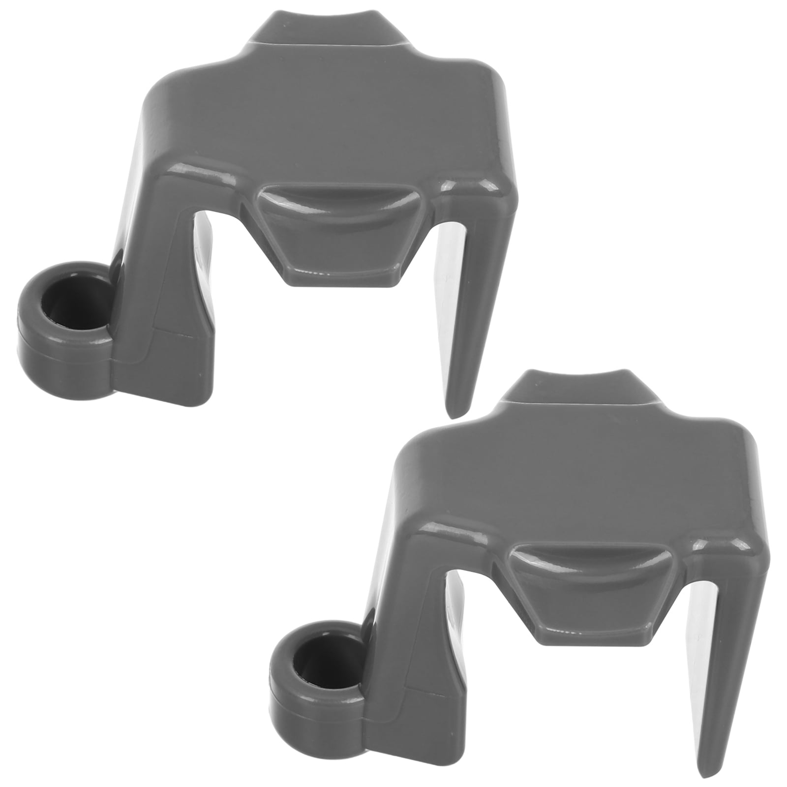 AURARMLET 2-Pack Grey Pontoon Boat Bumper Clips with Square Rail ...