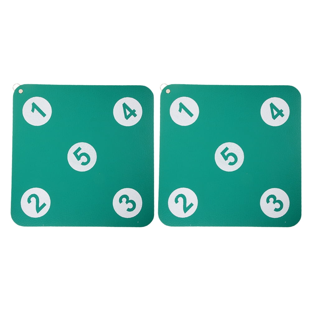AURARMLET 2Pcs Dark Green Durable Square Fencing Targets with Wall ...
