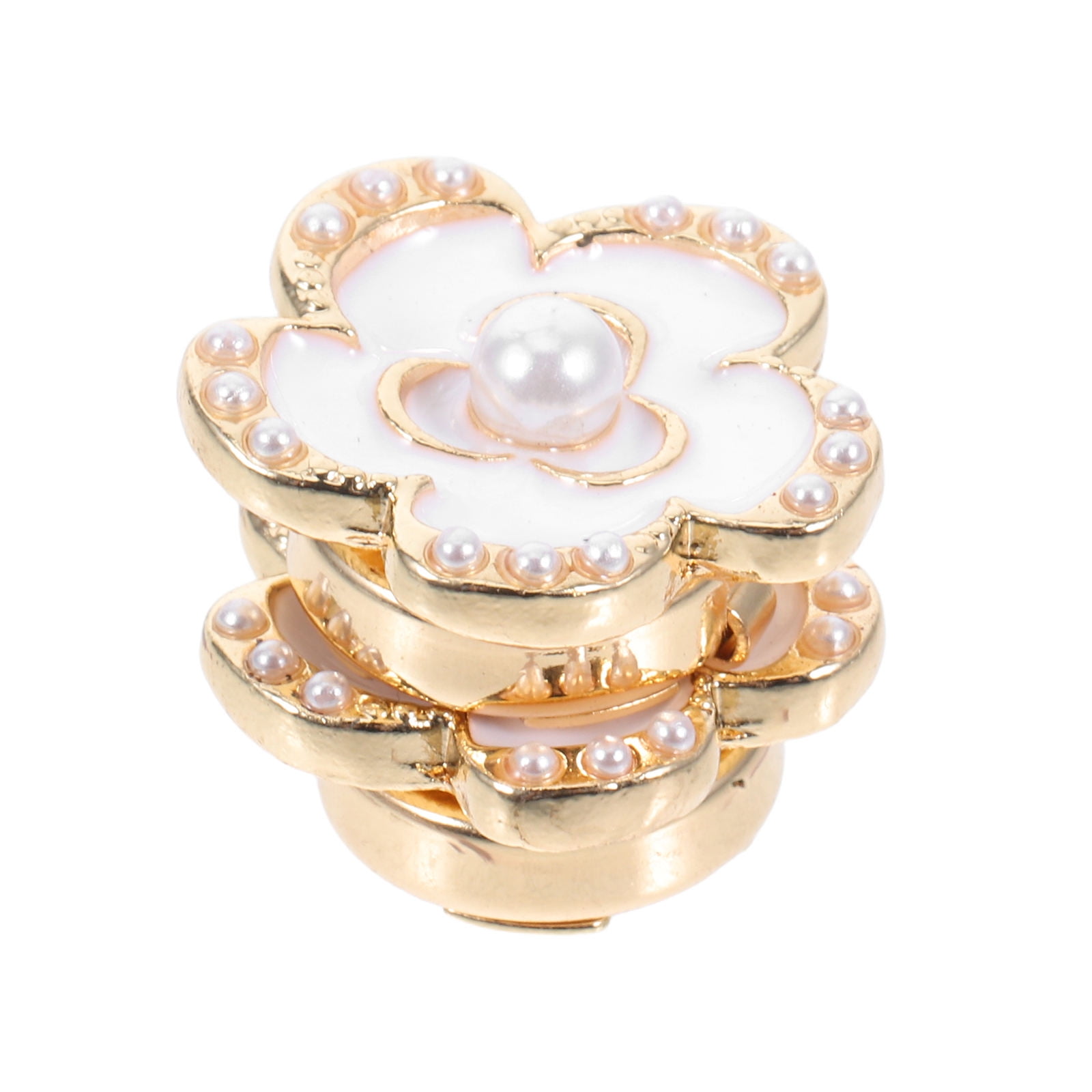 AURARMLET 2Pcs Flower Cufflinks for Women Assorted Color Decorative ...