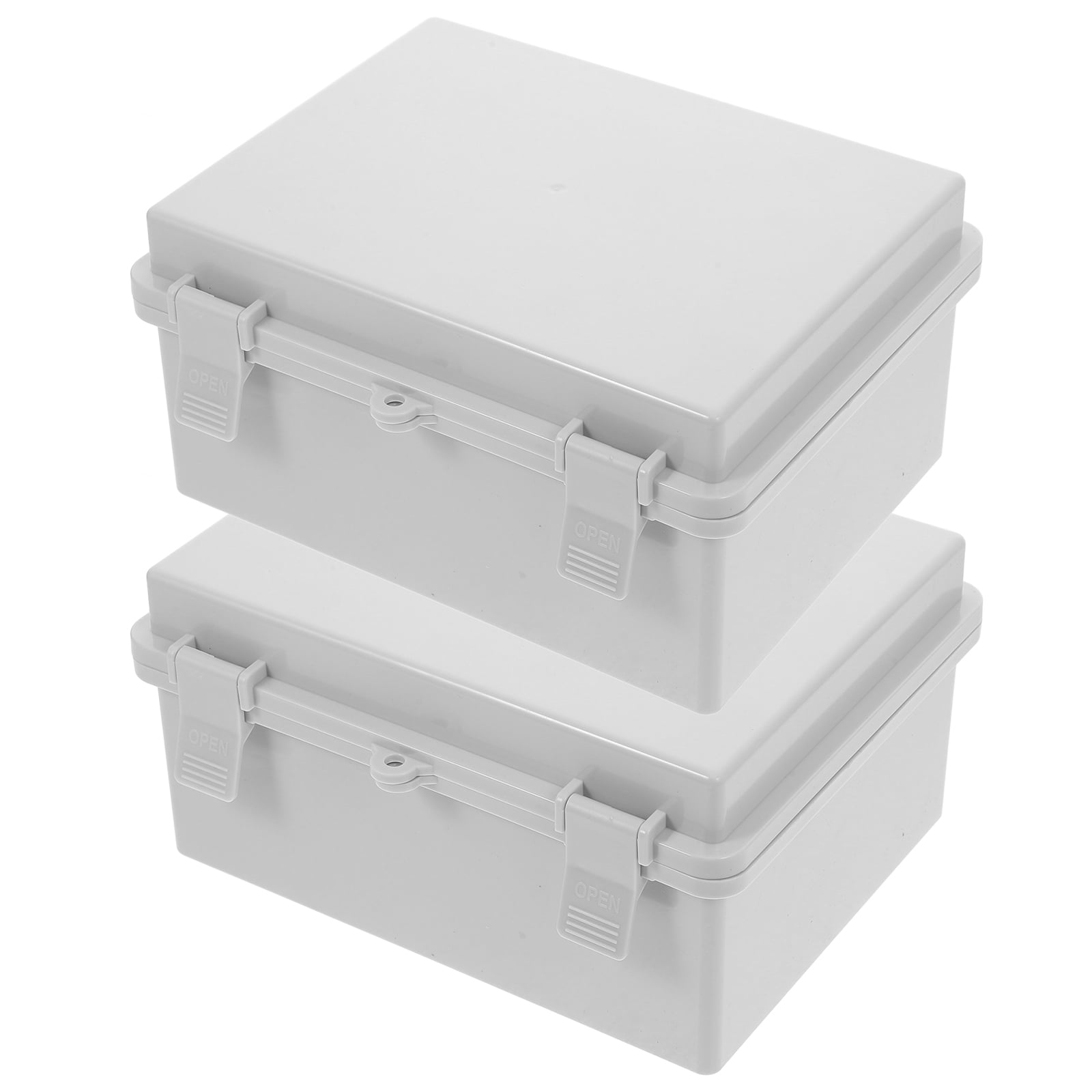 AURARMLET 2Pcs Waterproof Electrical Box for Outdoor Use with Locking ...