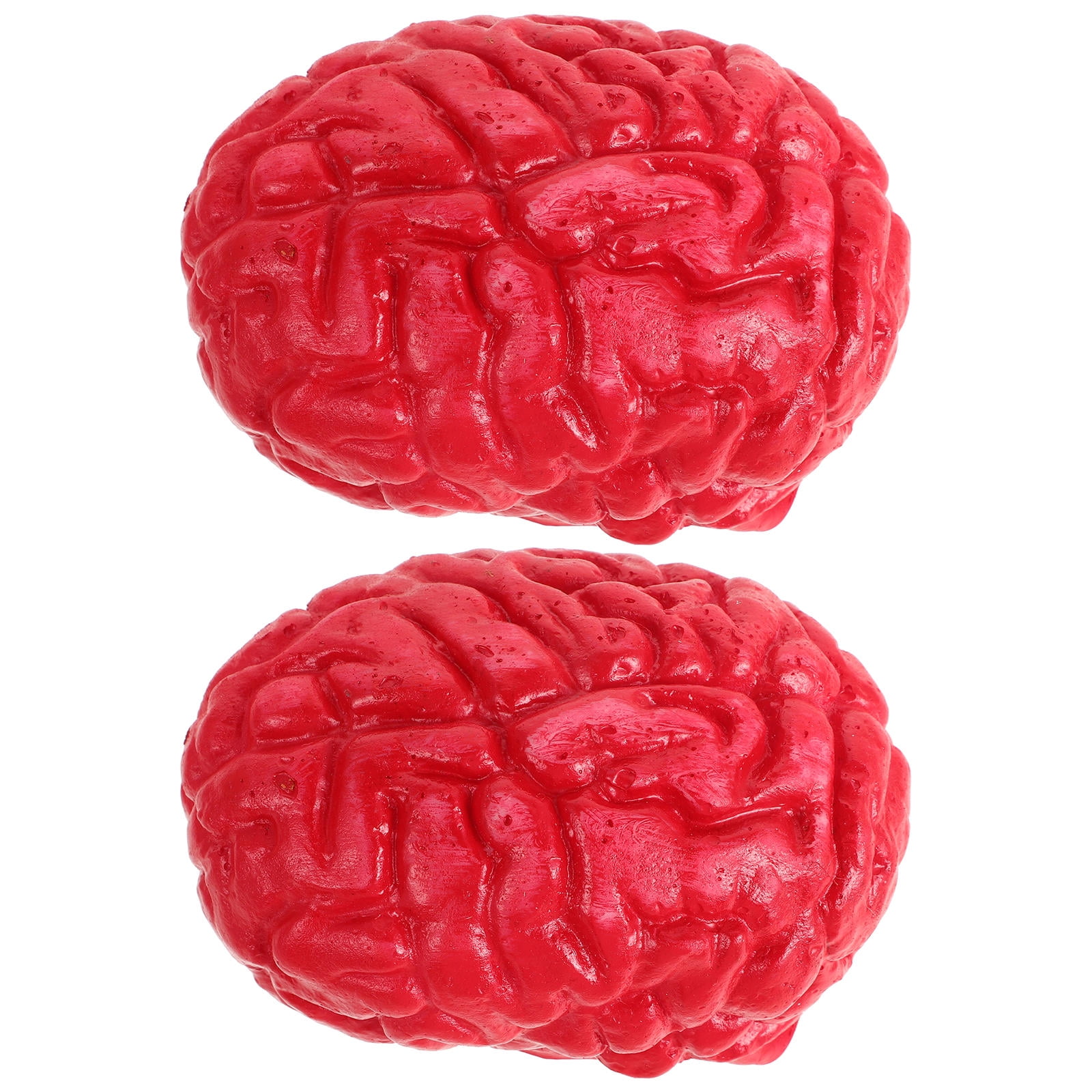 AURARMLET 2Pcs Zombie Brain Prop Latex Decoration for Haunted House ...